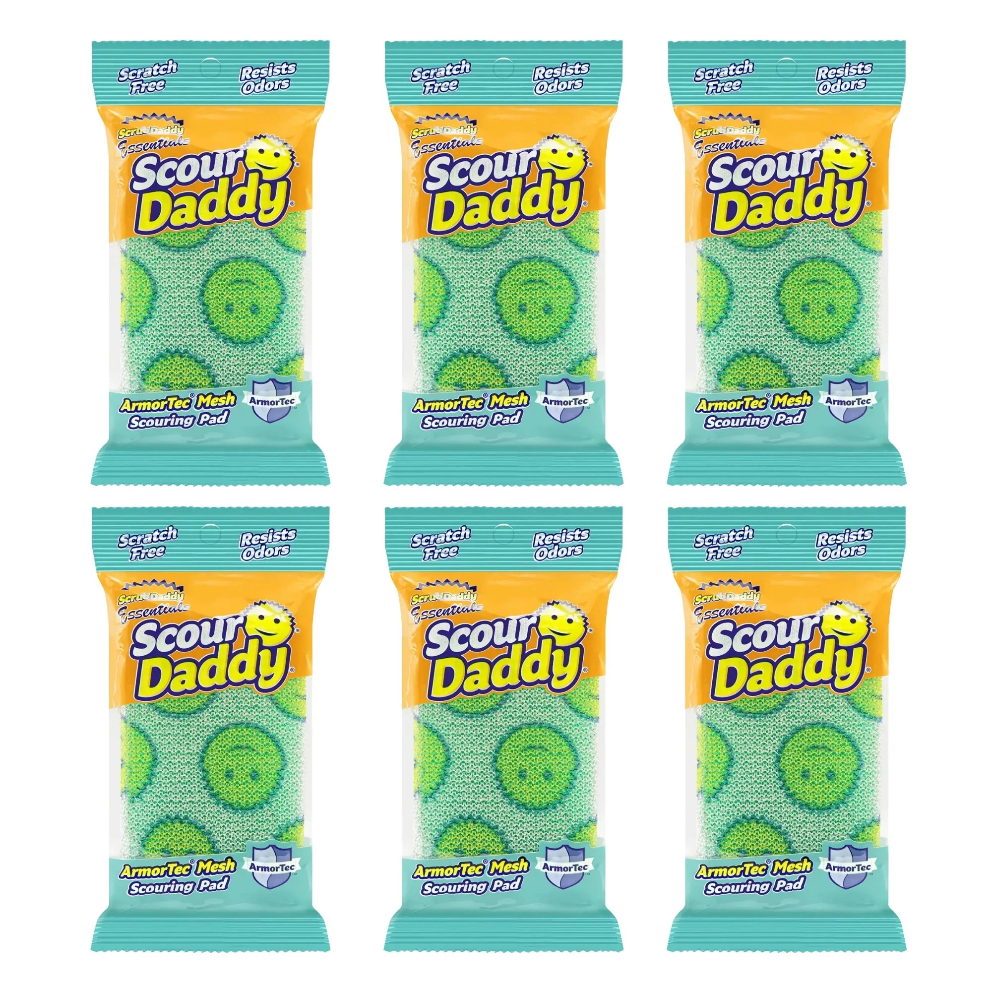 Essentials Scour Daddy - Greenx6 - Kmart