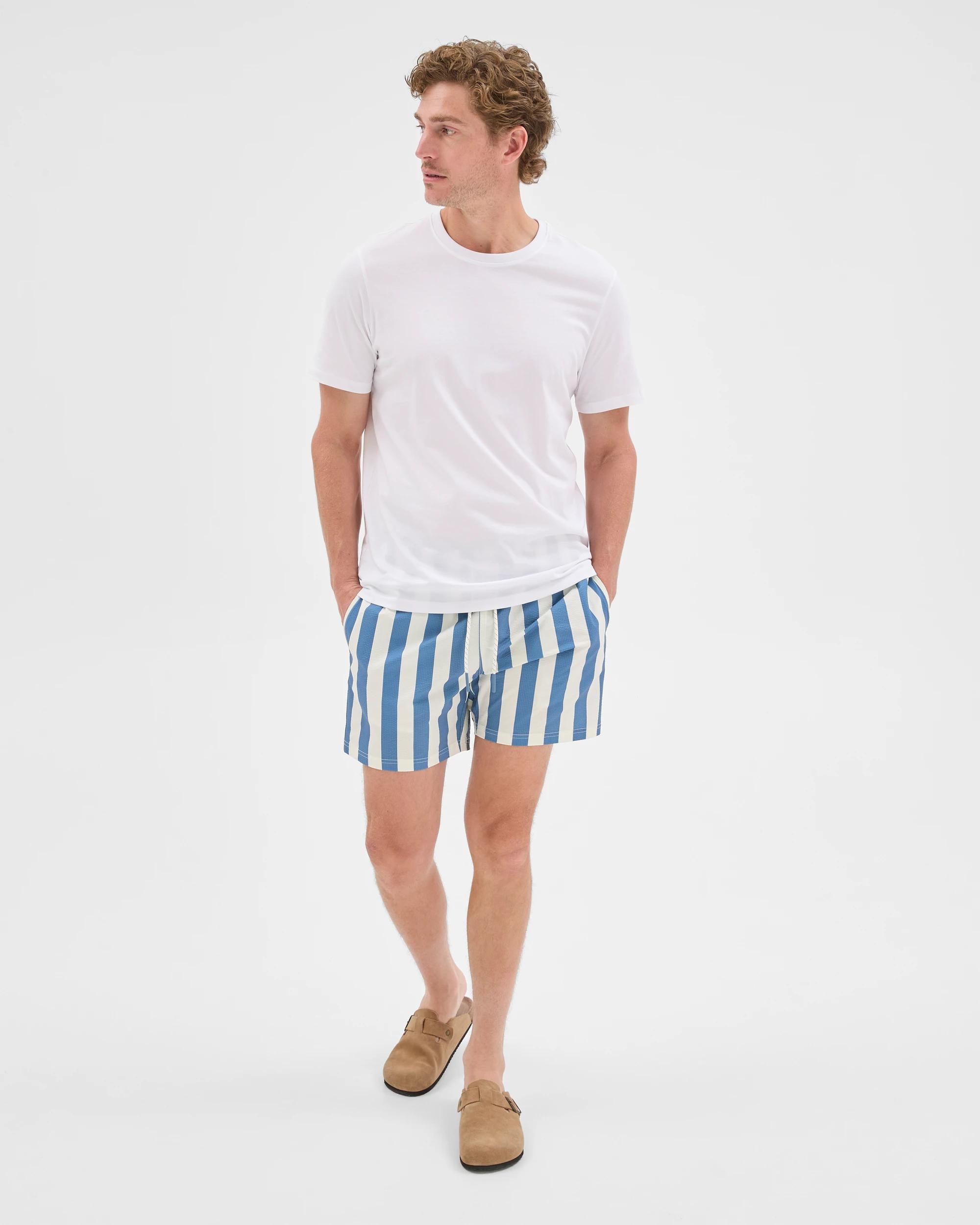 Target Man Volley Seersucker Swim Boardshorts - Kmart