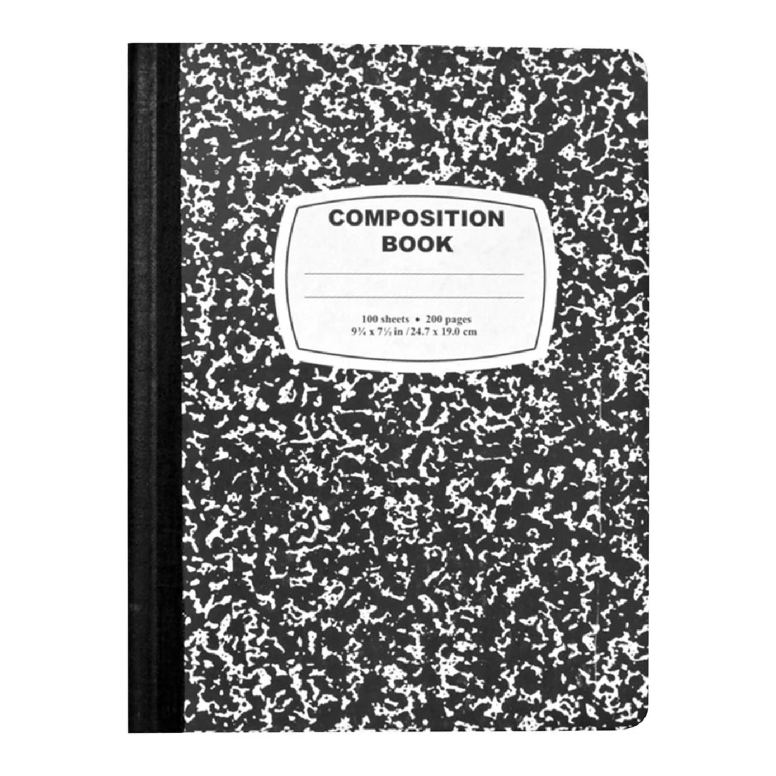 Composition Book Black - Kmart