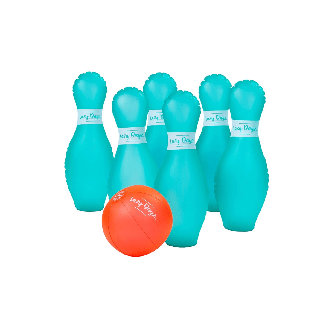 BR Home Inflatable Bowling Set for Outdoor Family Games, 7 Pieces - Kmart