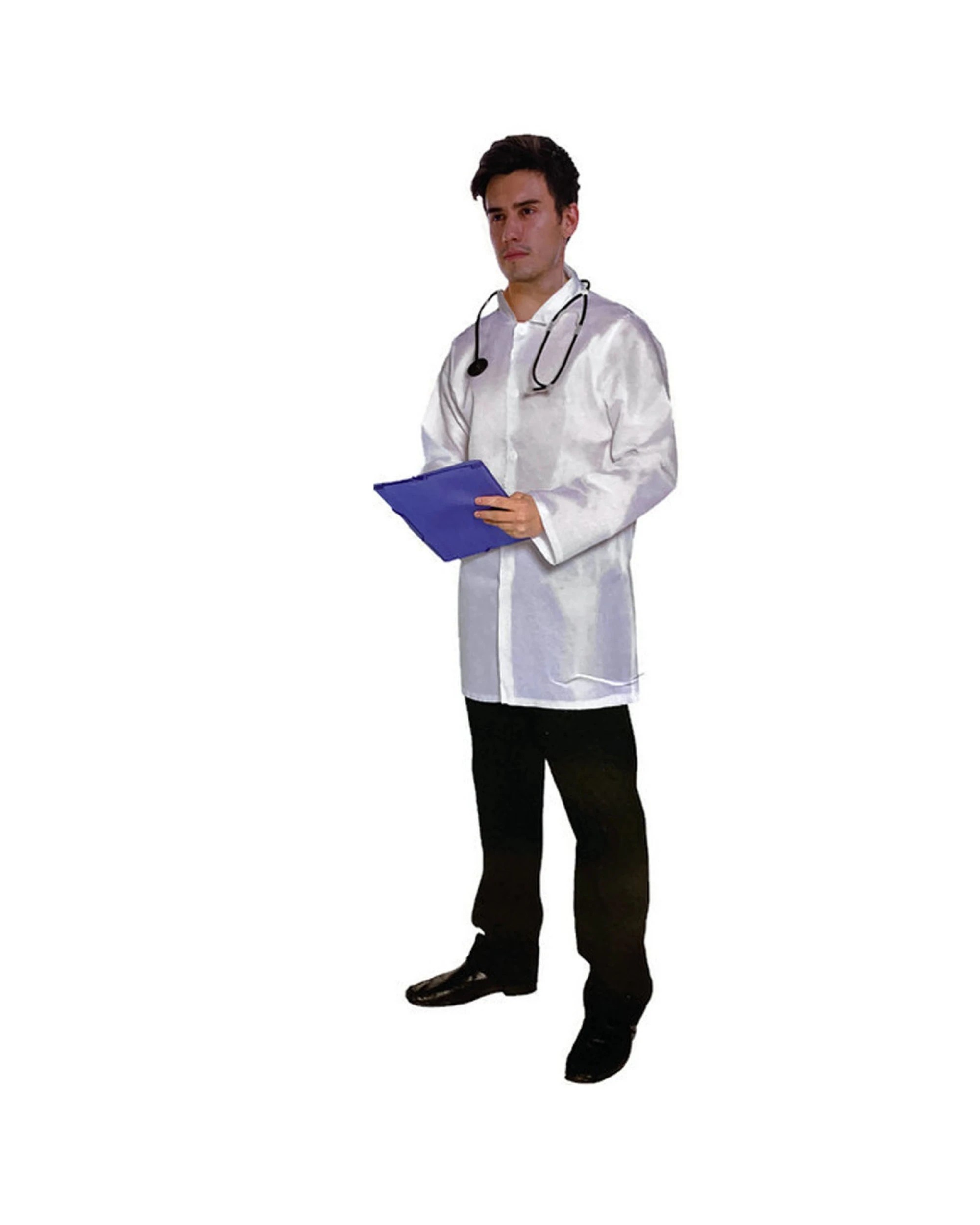BR Costumes Men's Doctor Costume Lab Coat Outfit for Halloween - Kmart