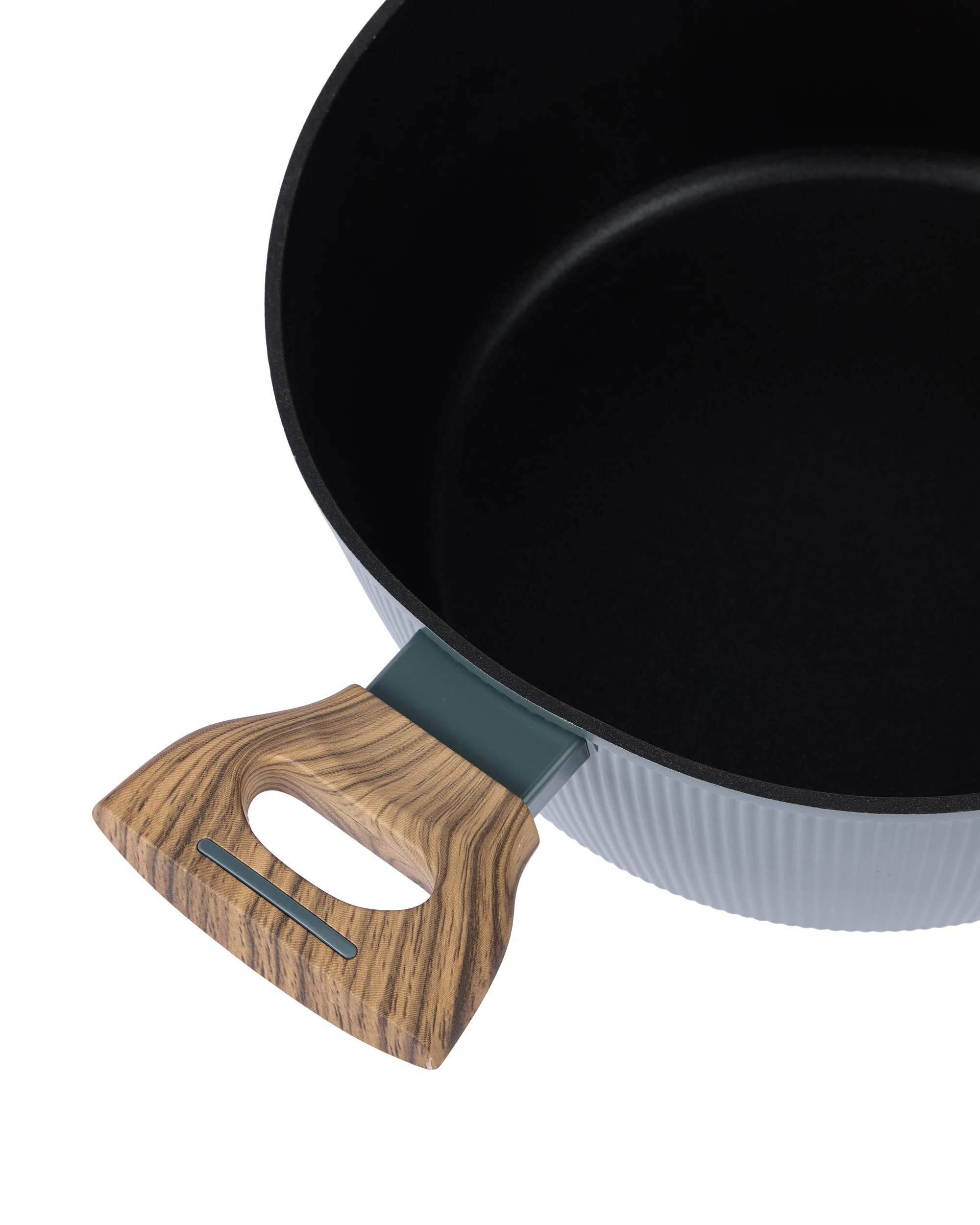 24cm Linear Wood Look Casserole - Kmart