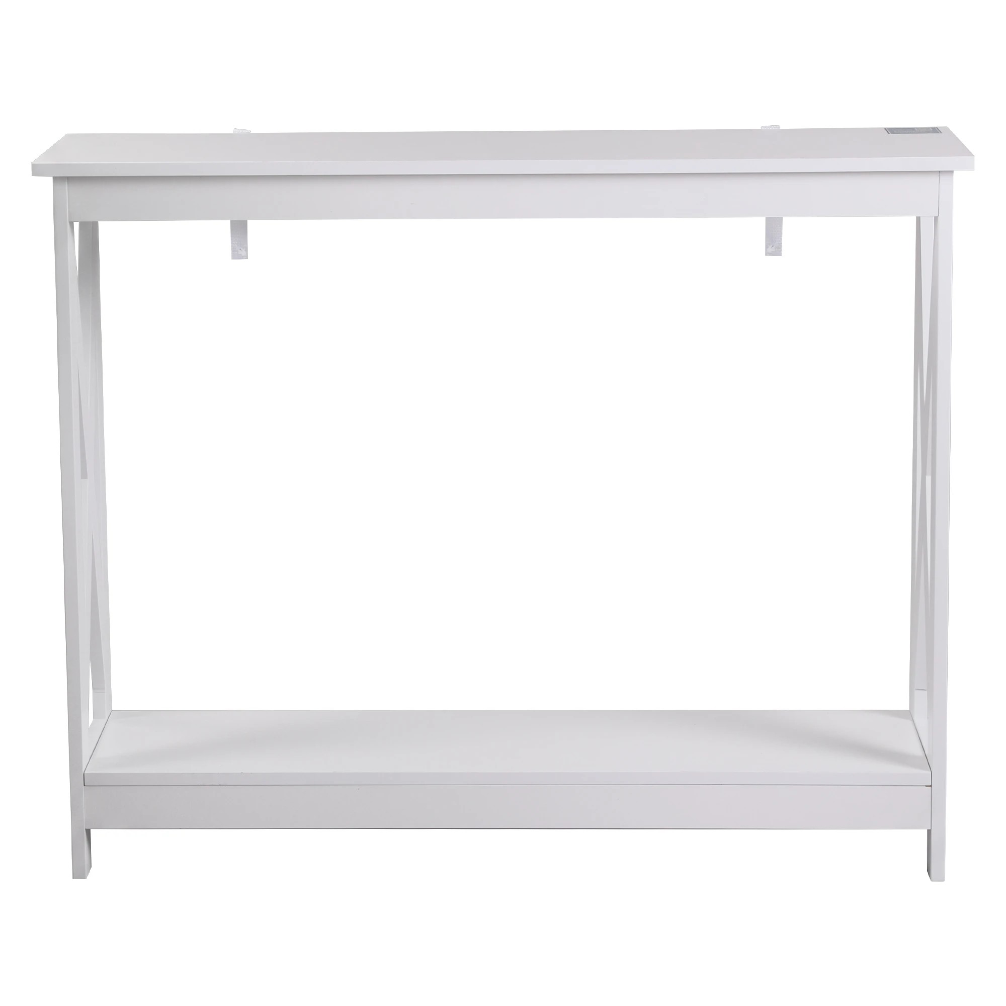 Artiss Console Table Entryway Hallway Display 2-Tier Narrow Sofa Table ...