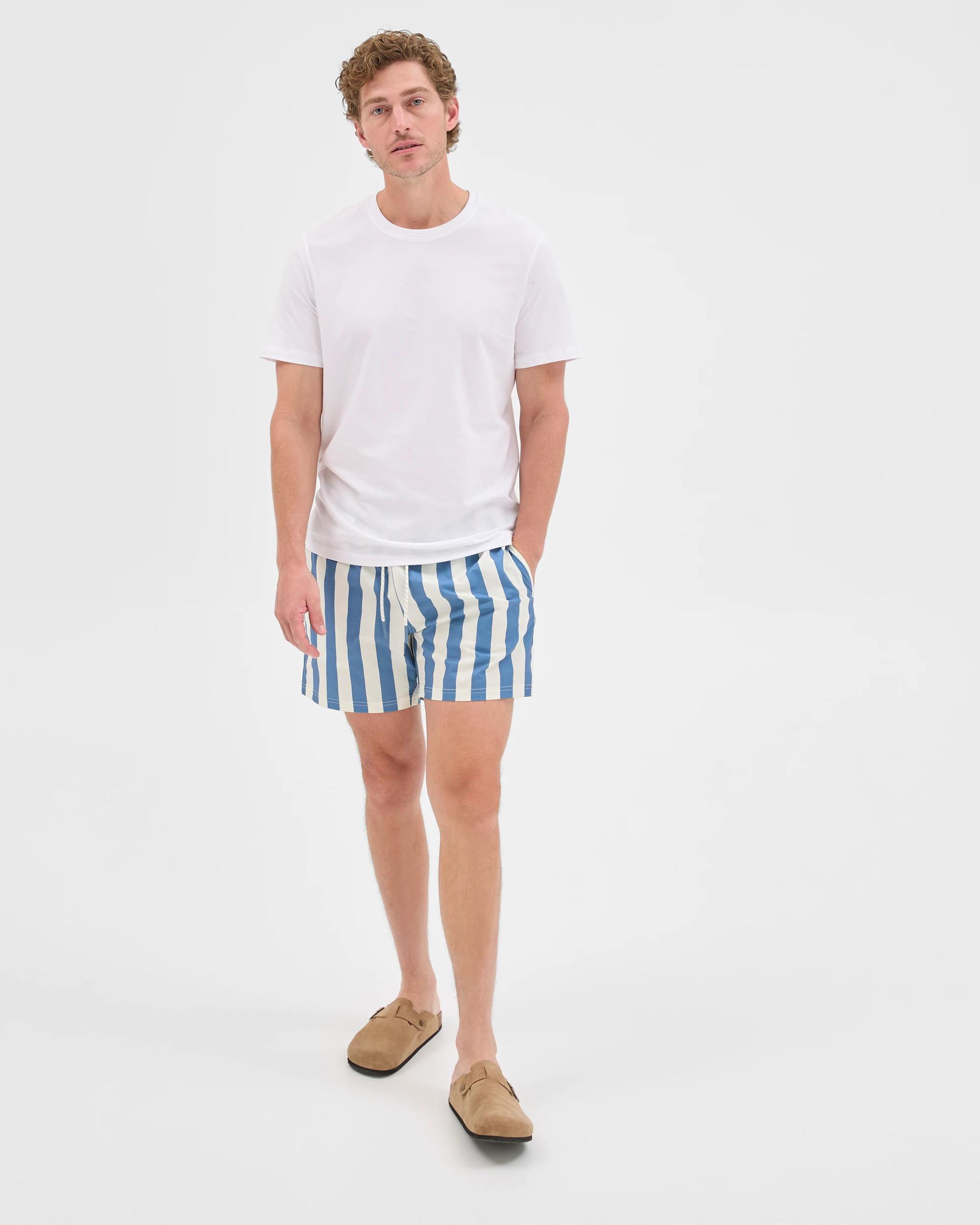 Target Man Volley Seersucker Swim Boardshorts - Kmart