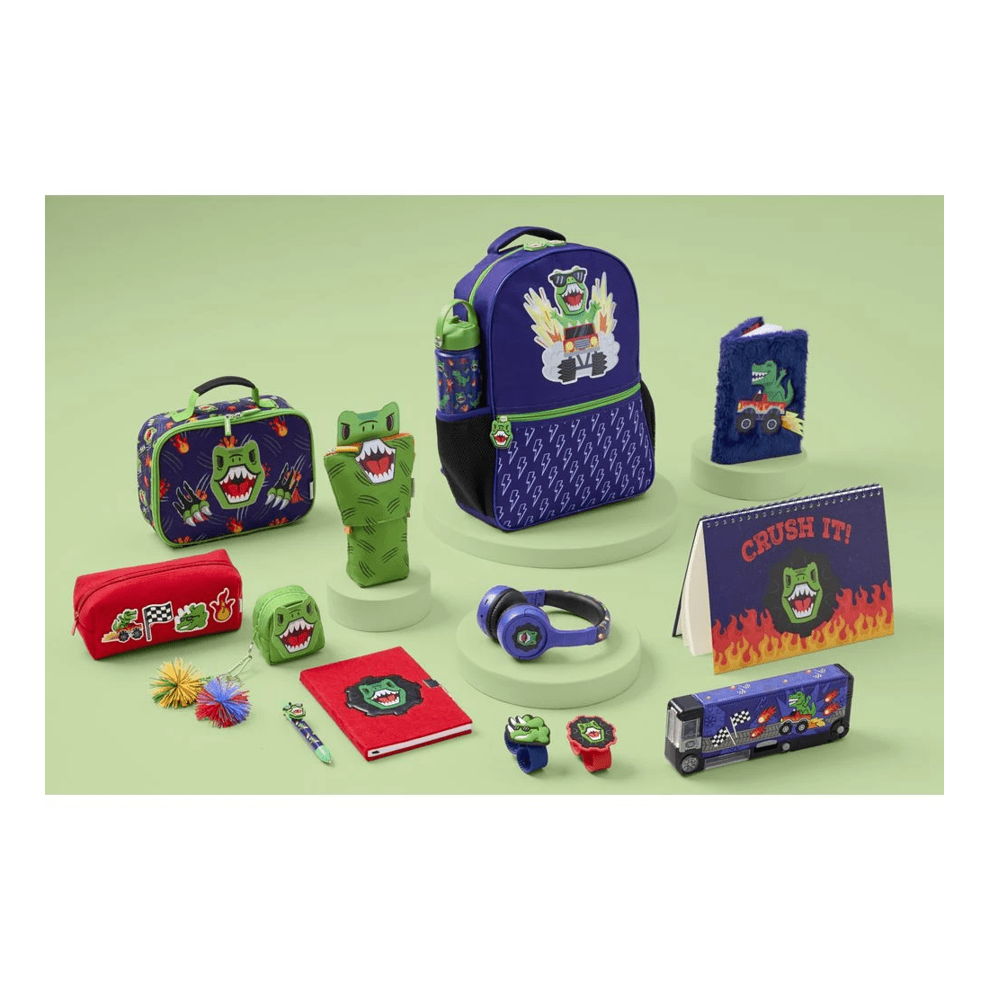 Studymate Dino Notebook with Stickers - Kmart