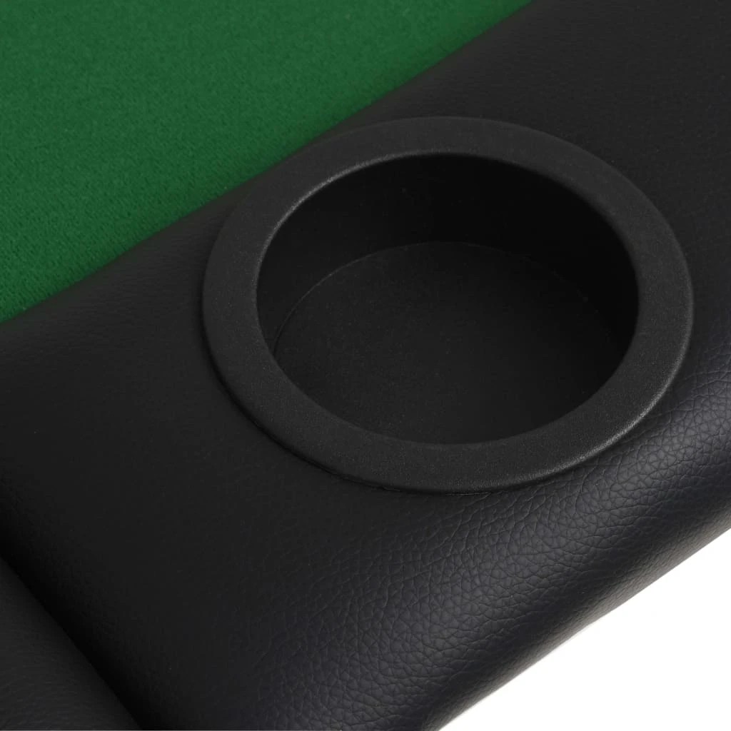 Vidaxl 9-player Folding Poker Table 3 Fold Oval - Green - Kmart