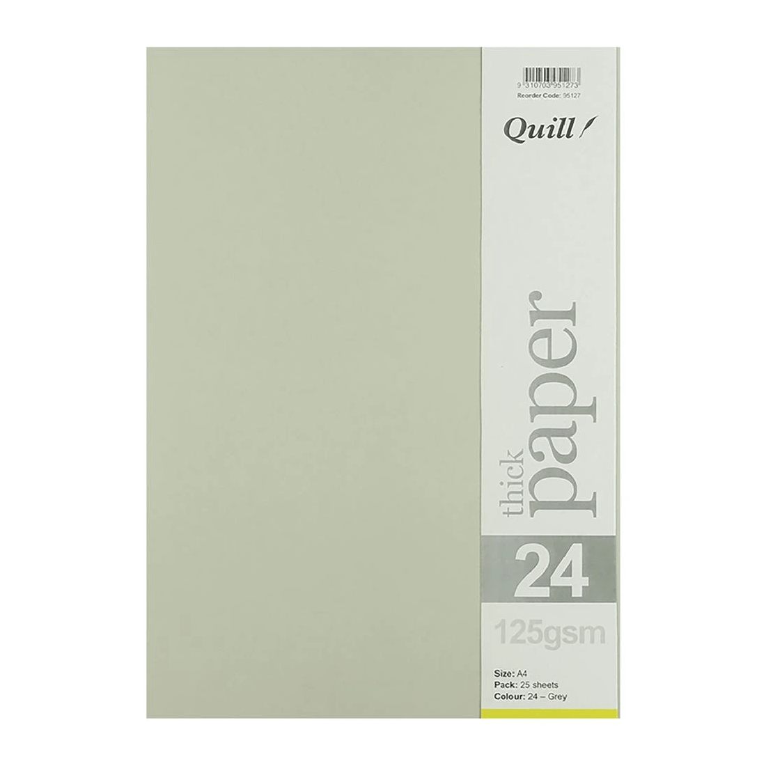 Quill A4 125gsm Paper Grey 25 Pack - Kmart