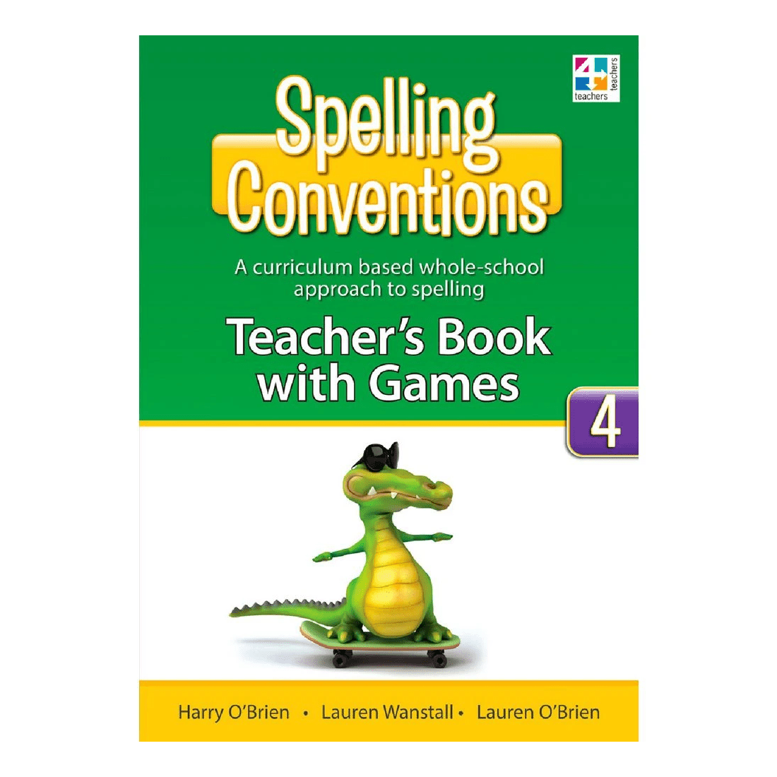 Spelling Conventions Teacher Book 4 - Kmart