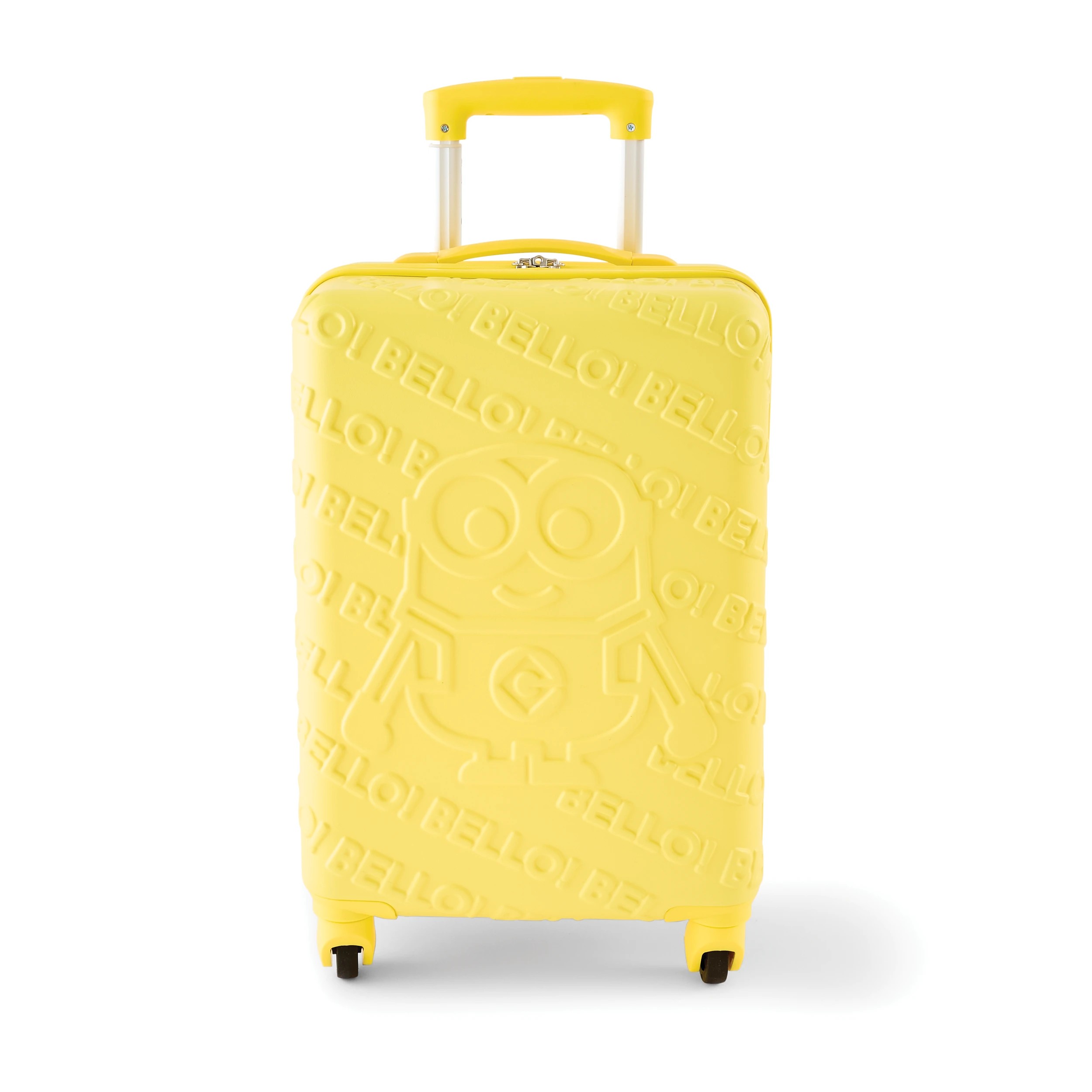 Illumination's Minions 3D Embossed Hard Shell Rolling Luggage - Kmart