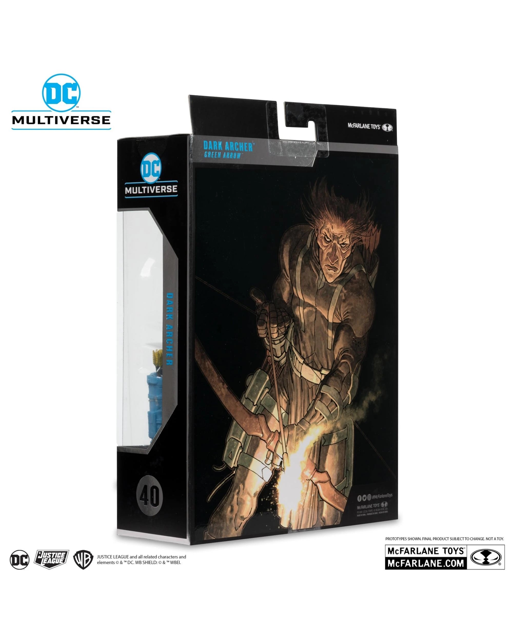 DC Multiverse Green Arrow Dark Archer McFarlane Collector Edition #40 7 ...