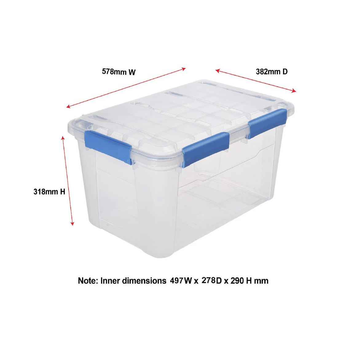 Ezy Storage 50L Waterproof IP67 Storage Container - Kmart