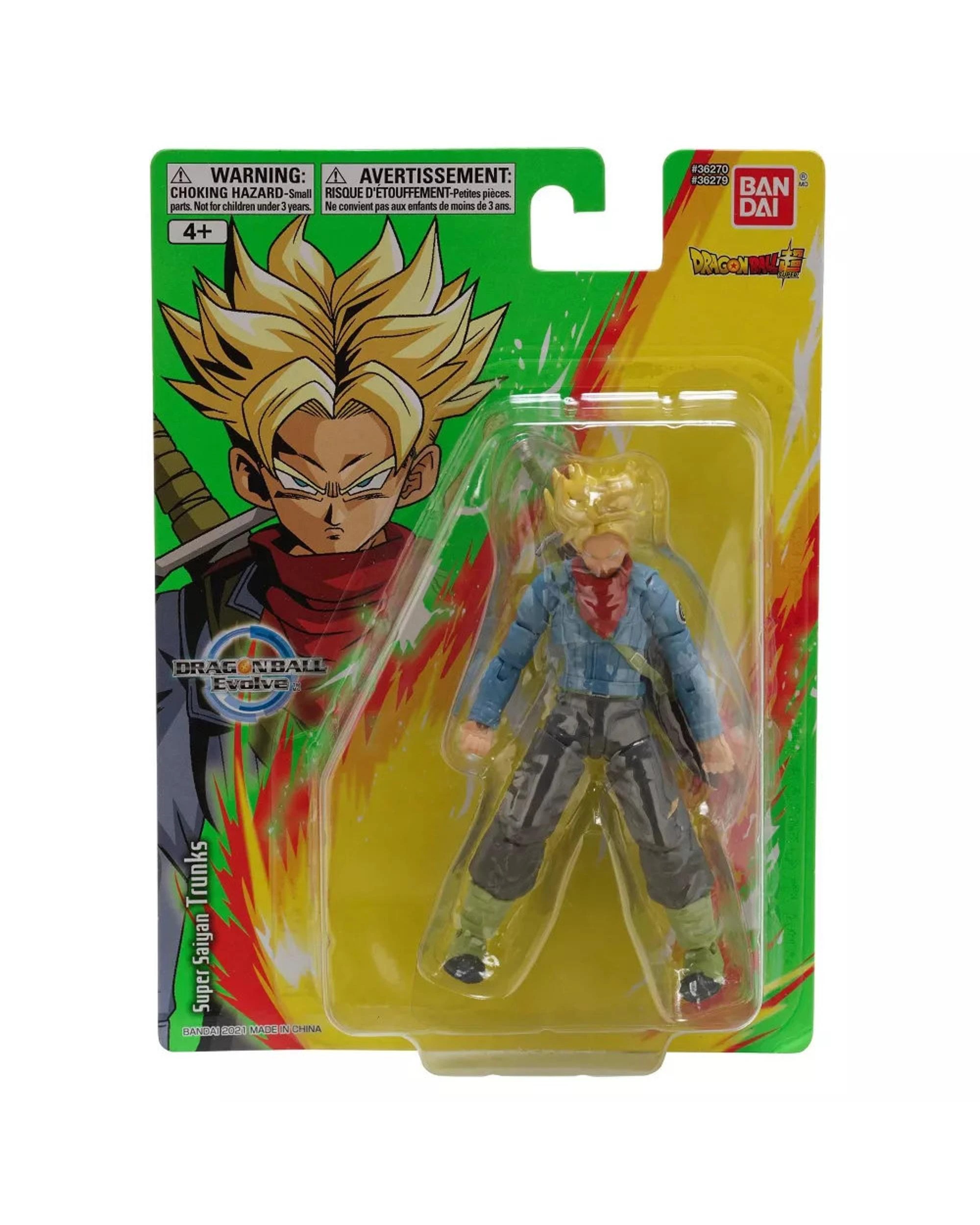 Bandai Dragon Ball Evolve Super Saiyan Trunks Action Figure - Kmart