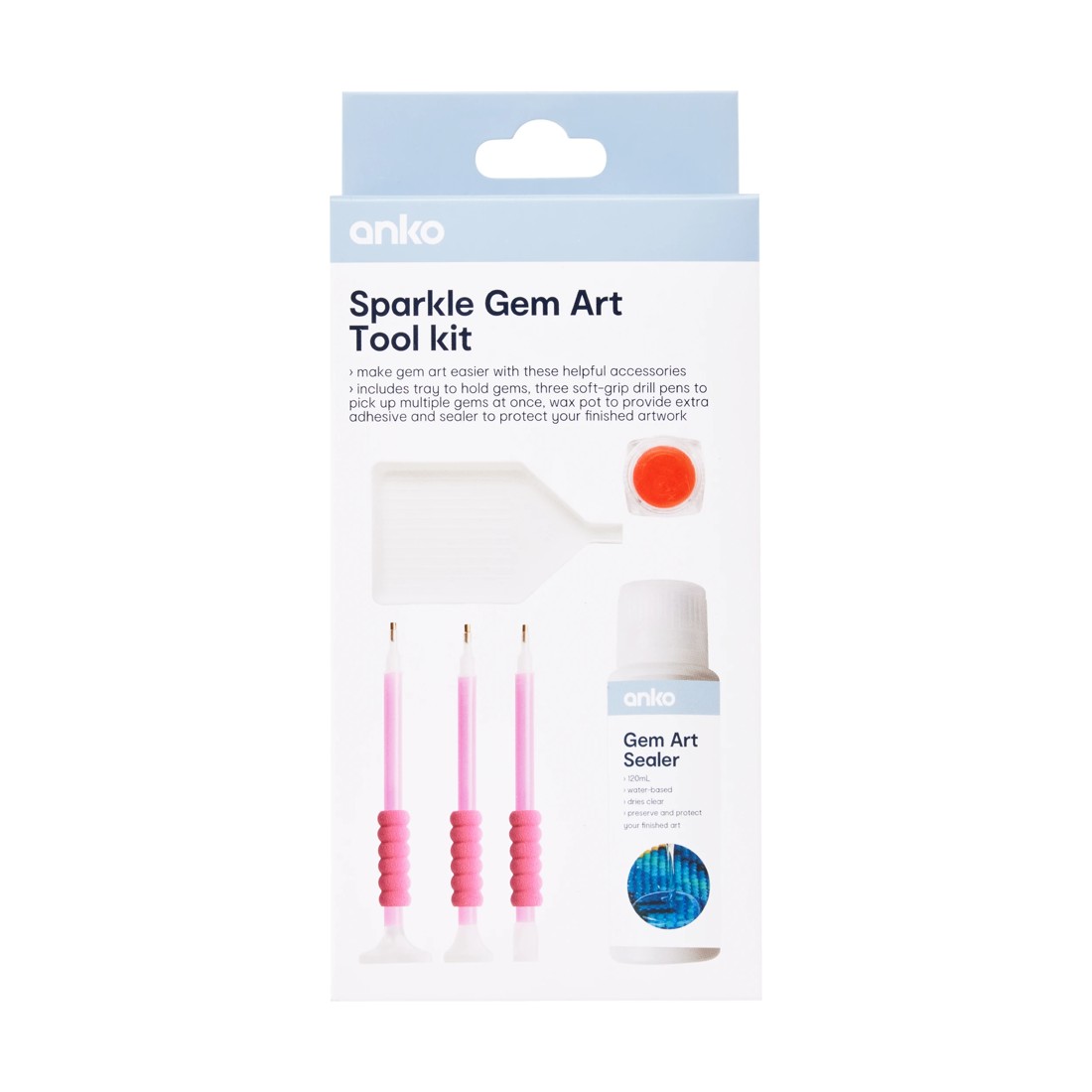 Sparkle Gem Art Tool Kit - Kmart NZ