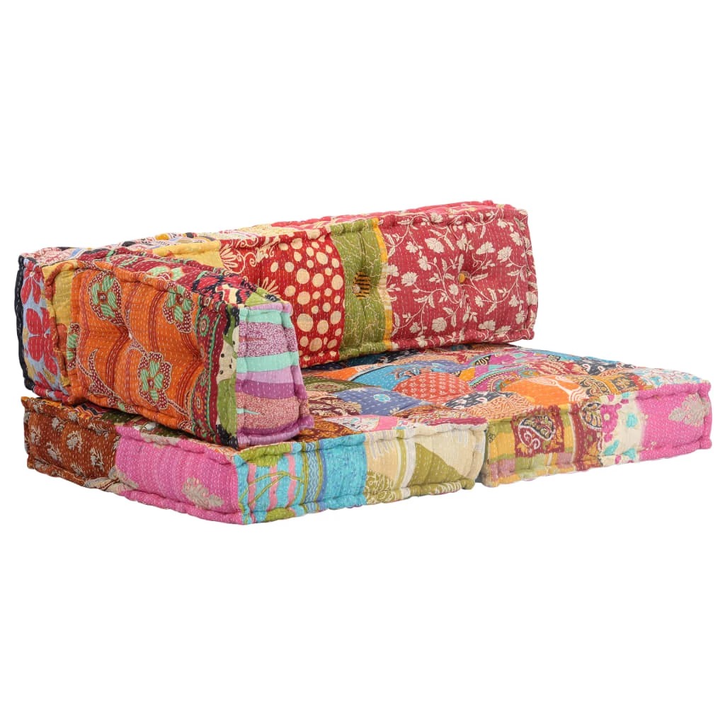 Vidaxl Pouffe Fabric - Multi - Kmart