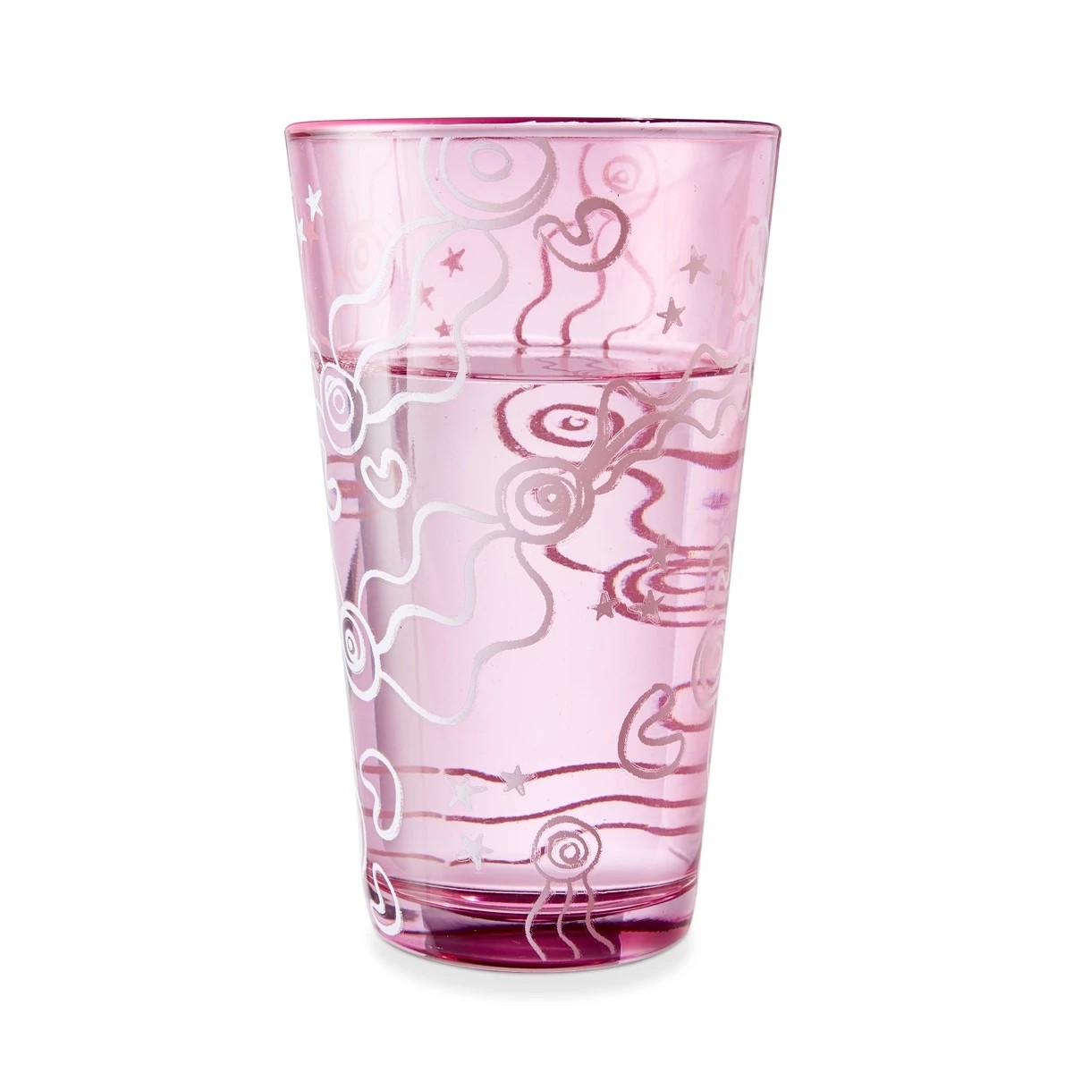 Set of 4 Rachael Sarra Flourish Glasses - Kmart