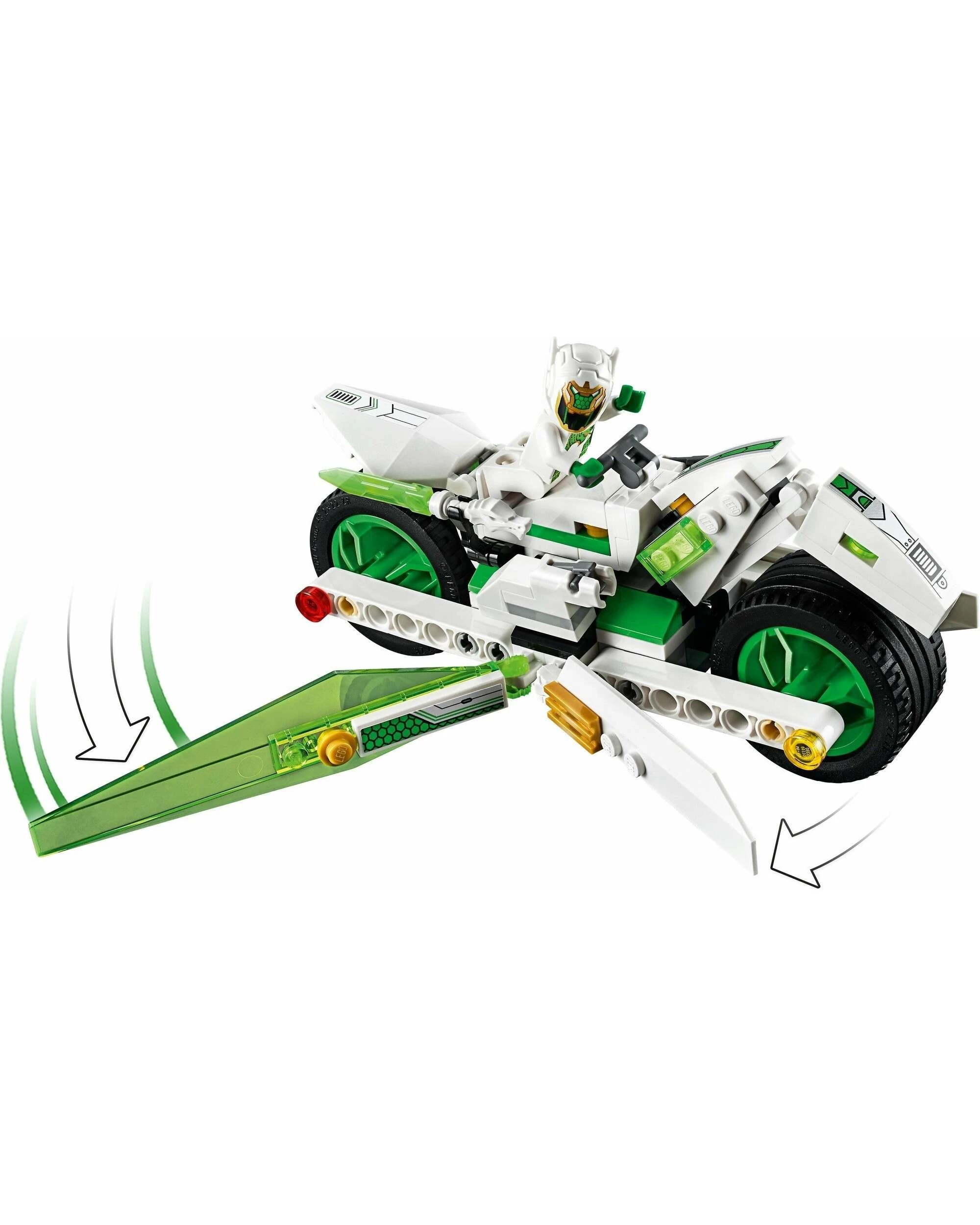 LEGO Monkie Kid 80006 White Dragon Horse Bike - Kmart
