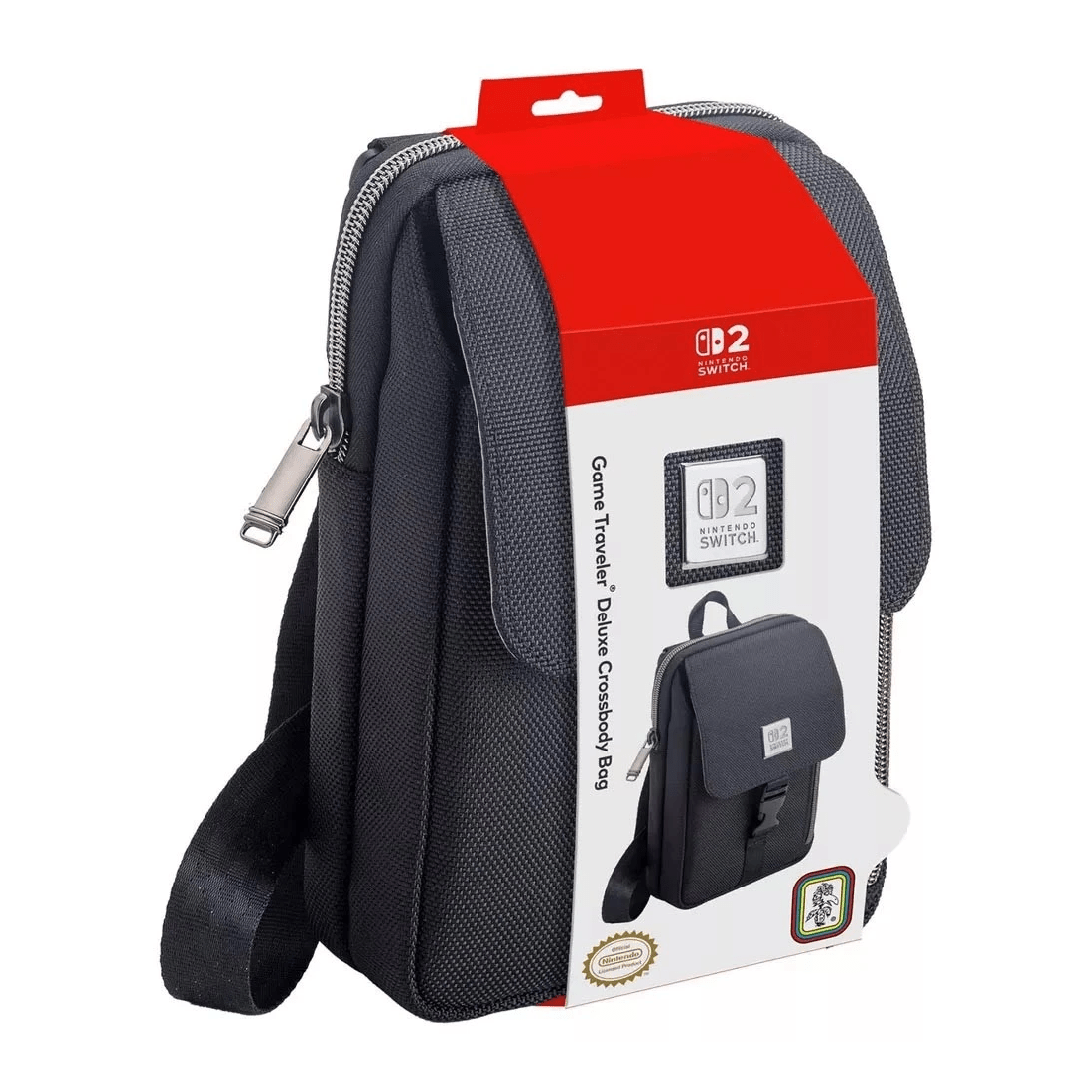 Game Traveler Deluxe Crossbody Bag for Nintendo Switch 2 - Black ...