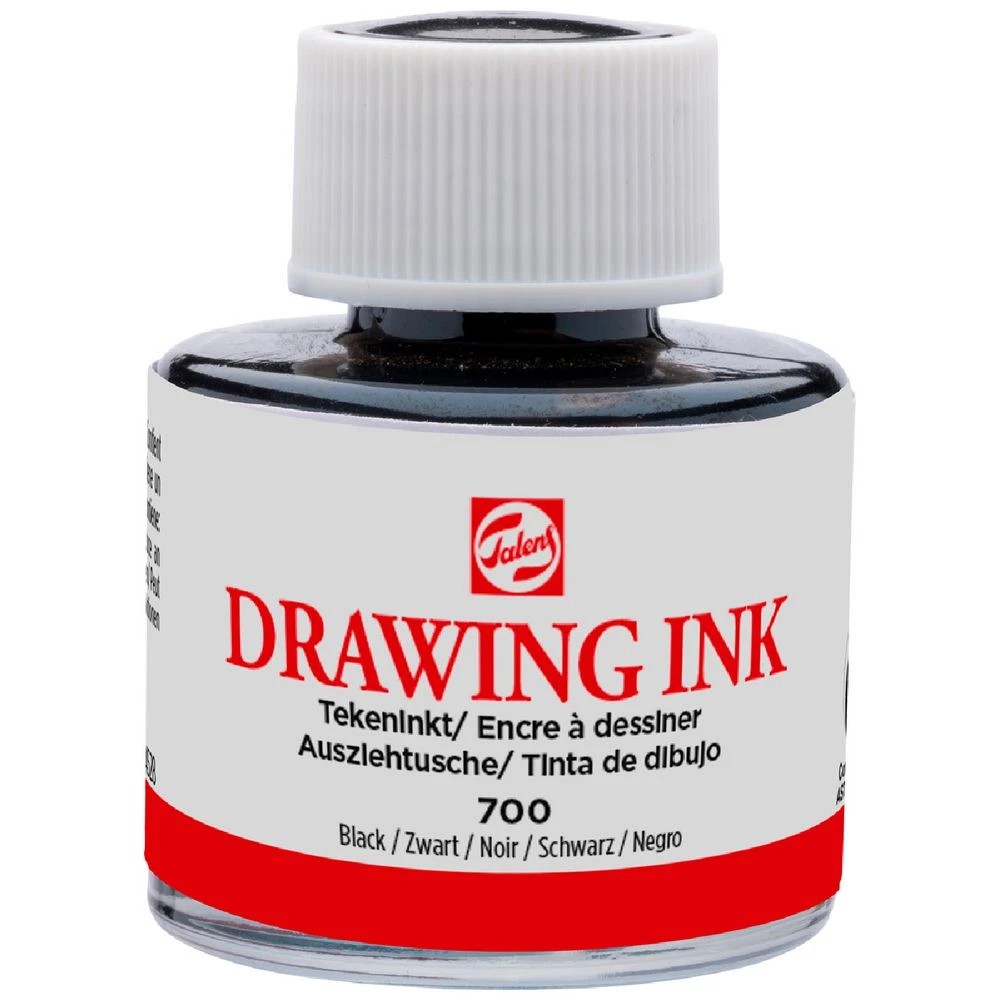 Talens Drawing Ink 11mL Black - Kmart