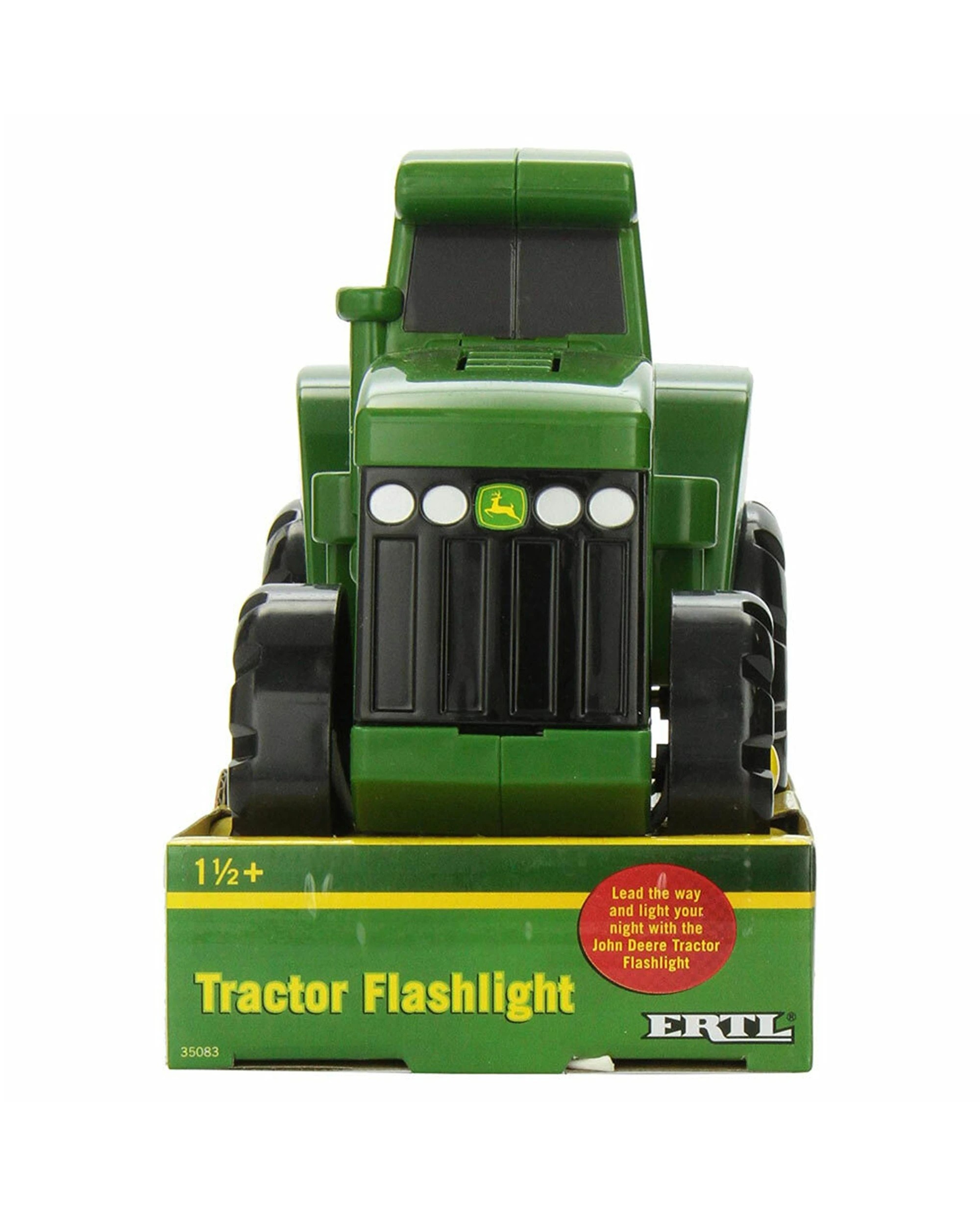 John Deere Tractor Torch Flashlight Kids Play Toy With Sounds - Multi ...