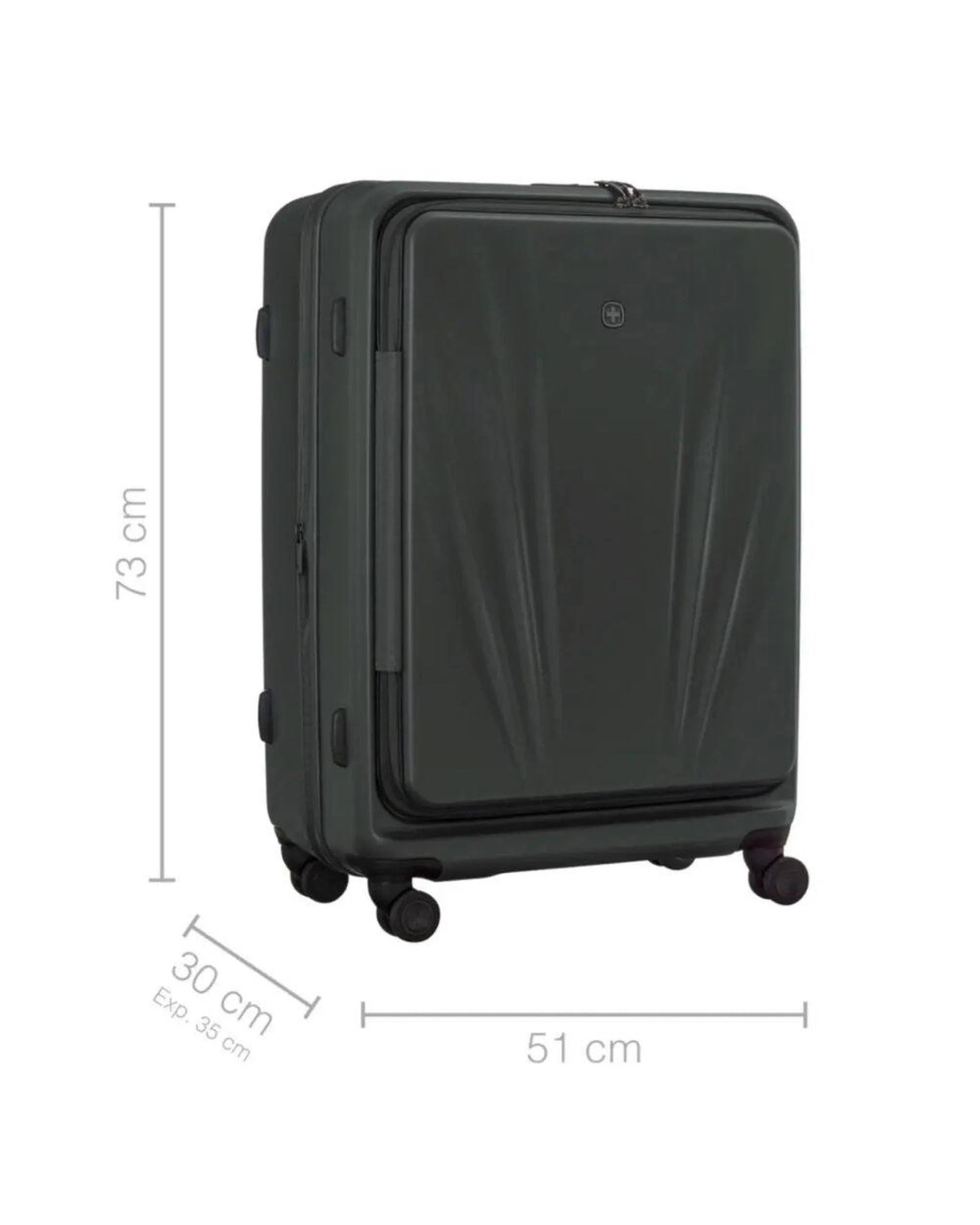 Wenger Skyon Hardside 2 Piece Luggage Set Anthracite - Kmart
