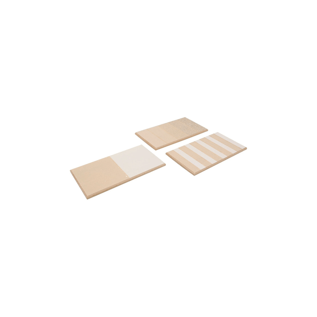 Gam Montessori 3Pc Rough And Smooth Boards Tactile Learning Toy 30 X 15 ...