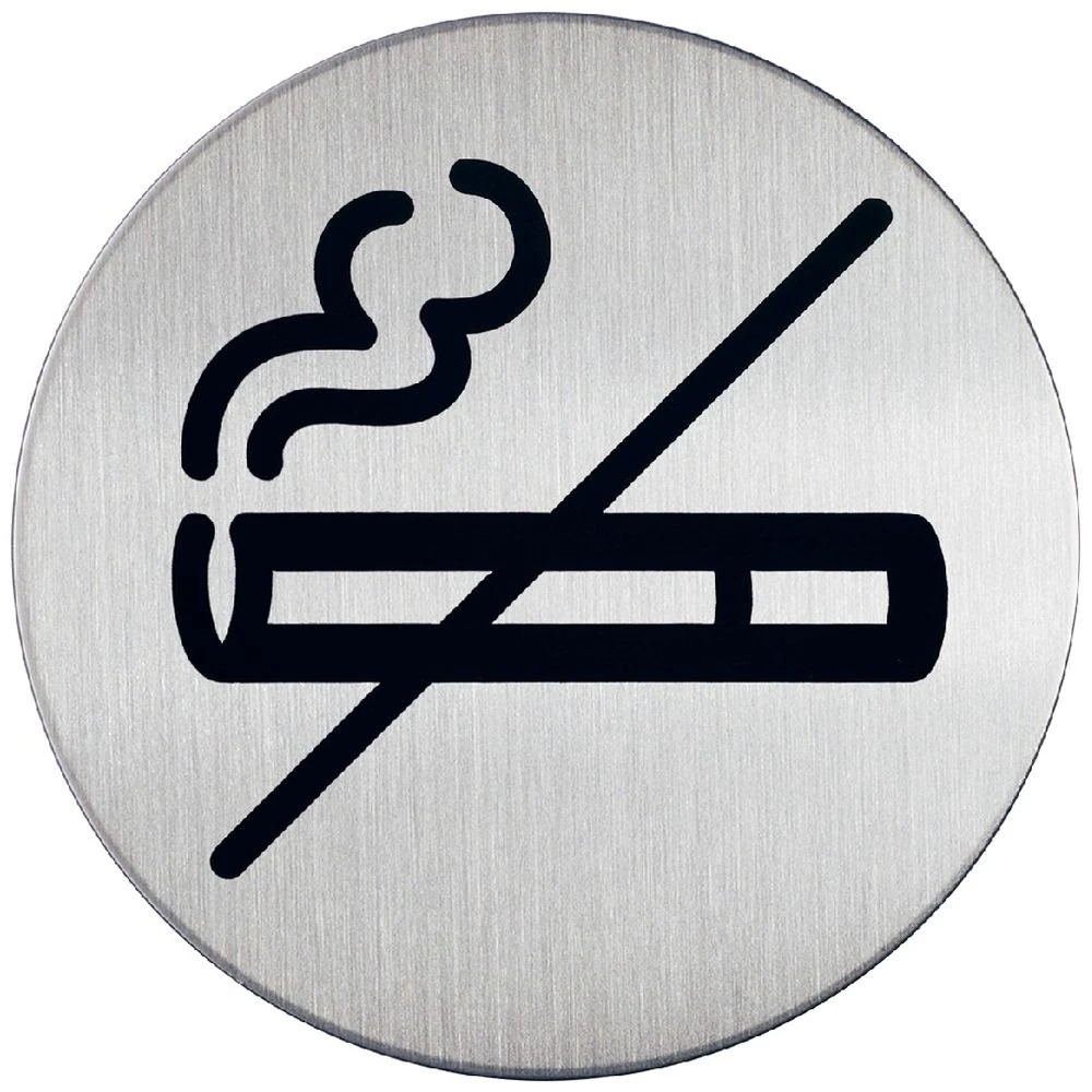 Durable WC No Smoking Pictogram Sign 83mm - Kmart