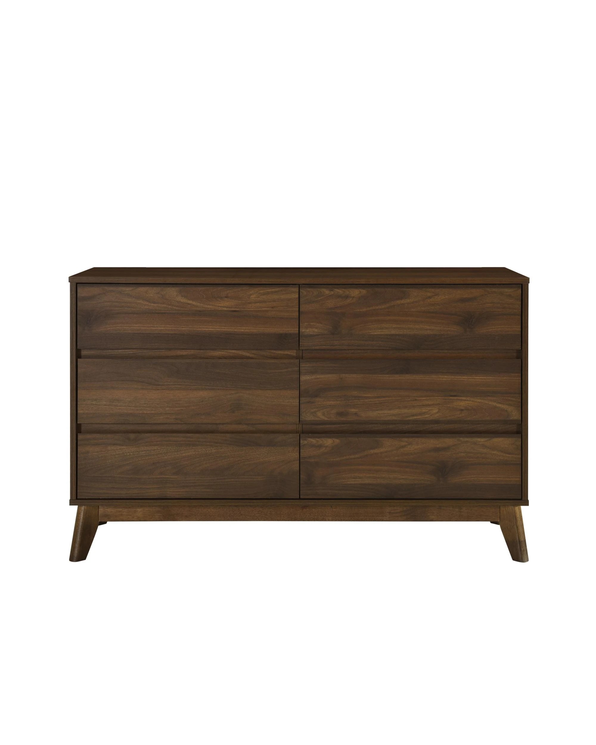 Kodu Chest 6 Drawers Lowboy Dresser - Brown - Kmart