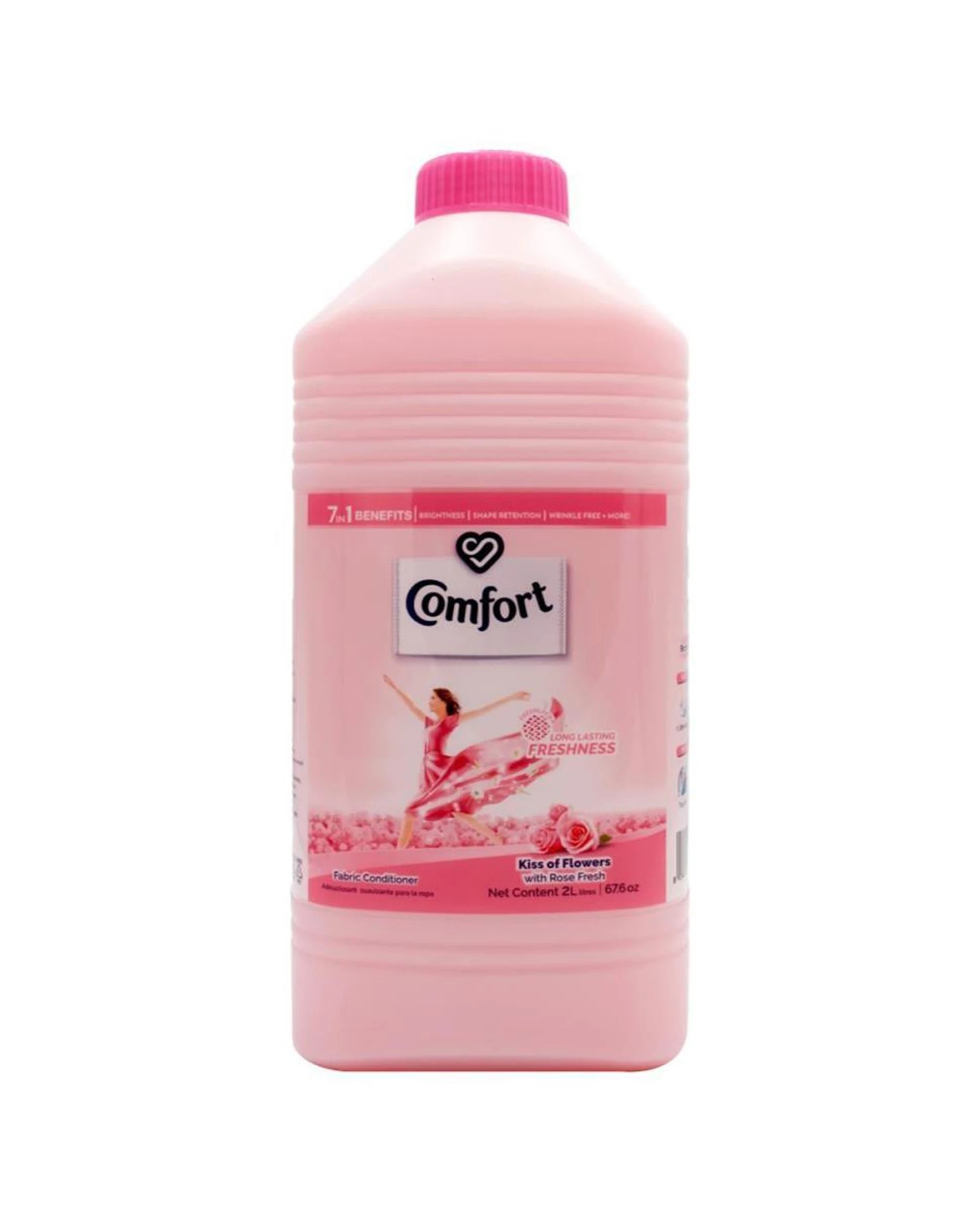 Comfort 6PK Fabric Conditioner Kiss Of Flowers Rose Fresh Gentle ...