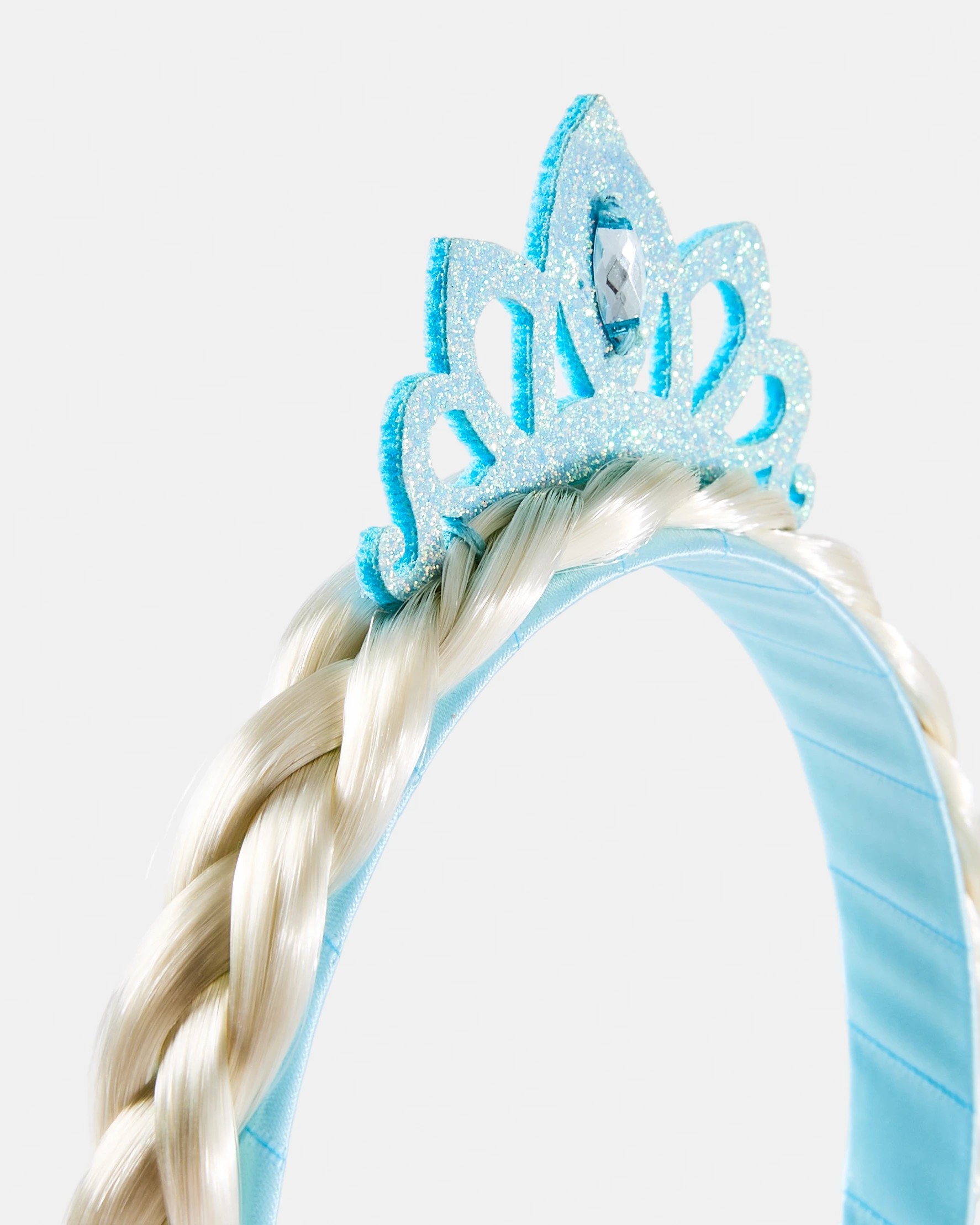 Princess Braid Headband - Blue and White - Kmart