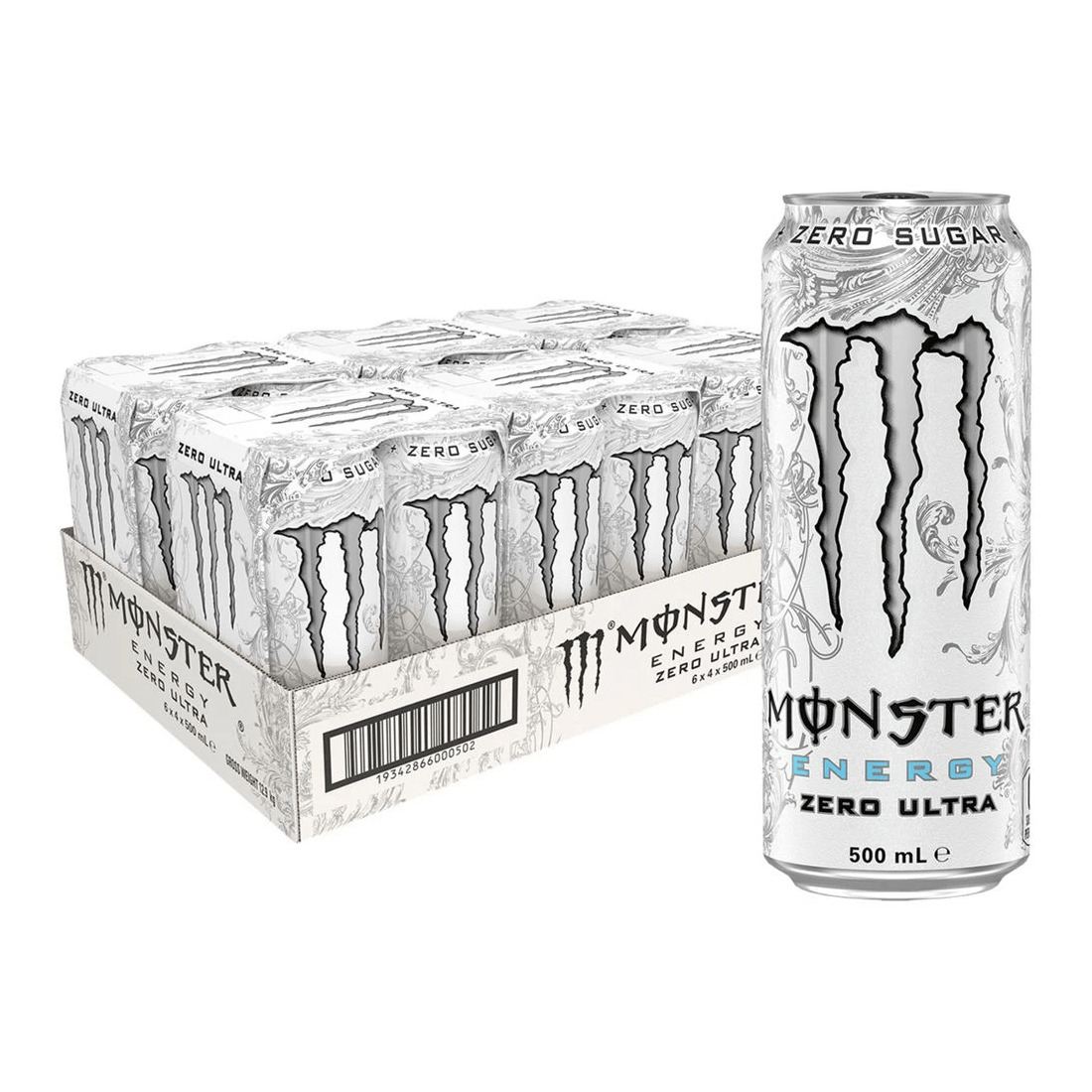 Monster Zero Ultra White 500mL 24 Pack - Kmart