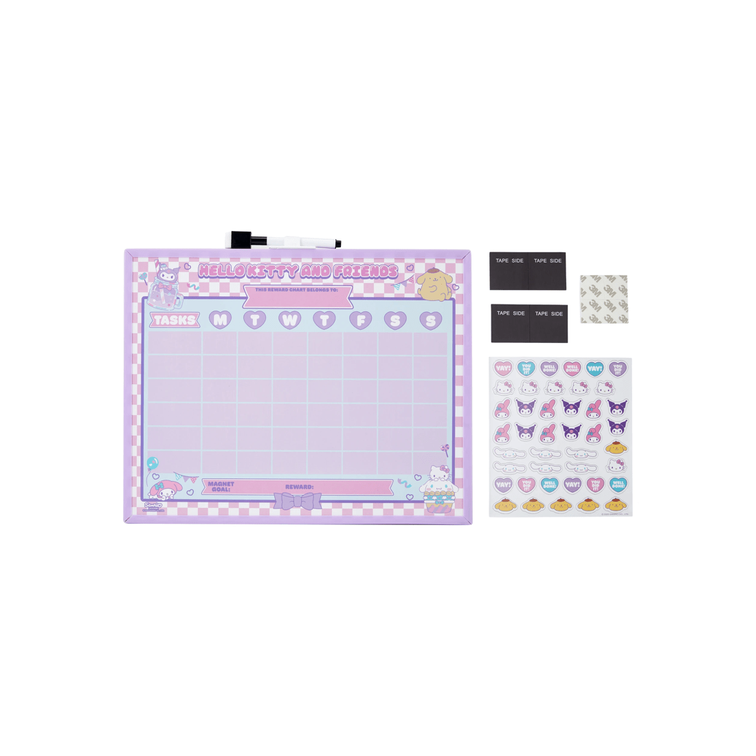 Hello Kitty and Friends Reward Chart - Kmart