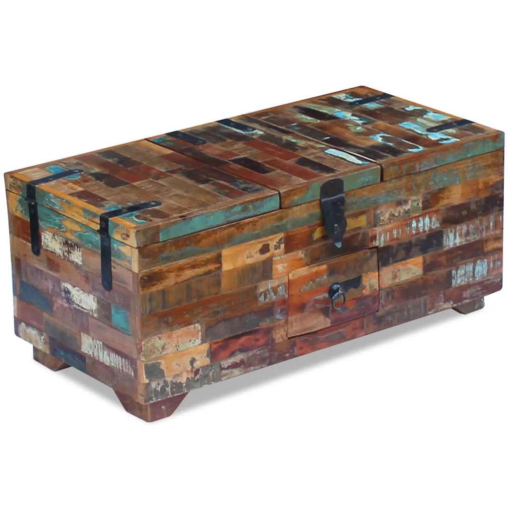 vidaXL Coffee Table Wood - Brown - Kmart