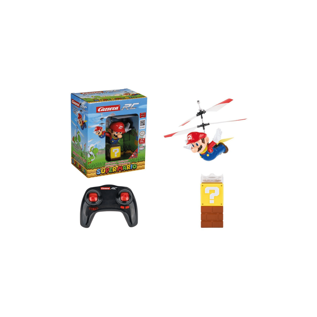 Carrera Nintendo Air Helicopter Super-Mario Mario RC Helicopter 2.4GHz ...