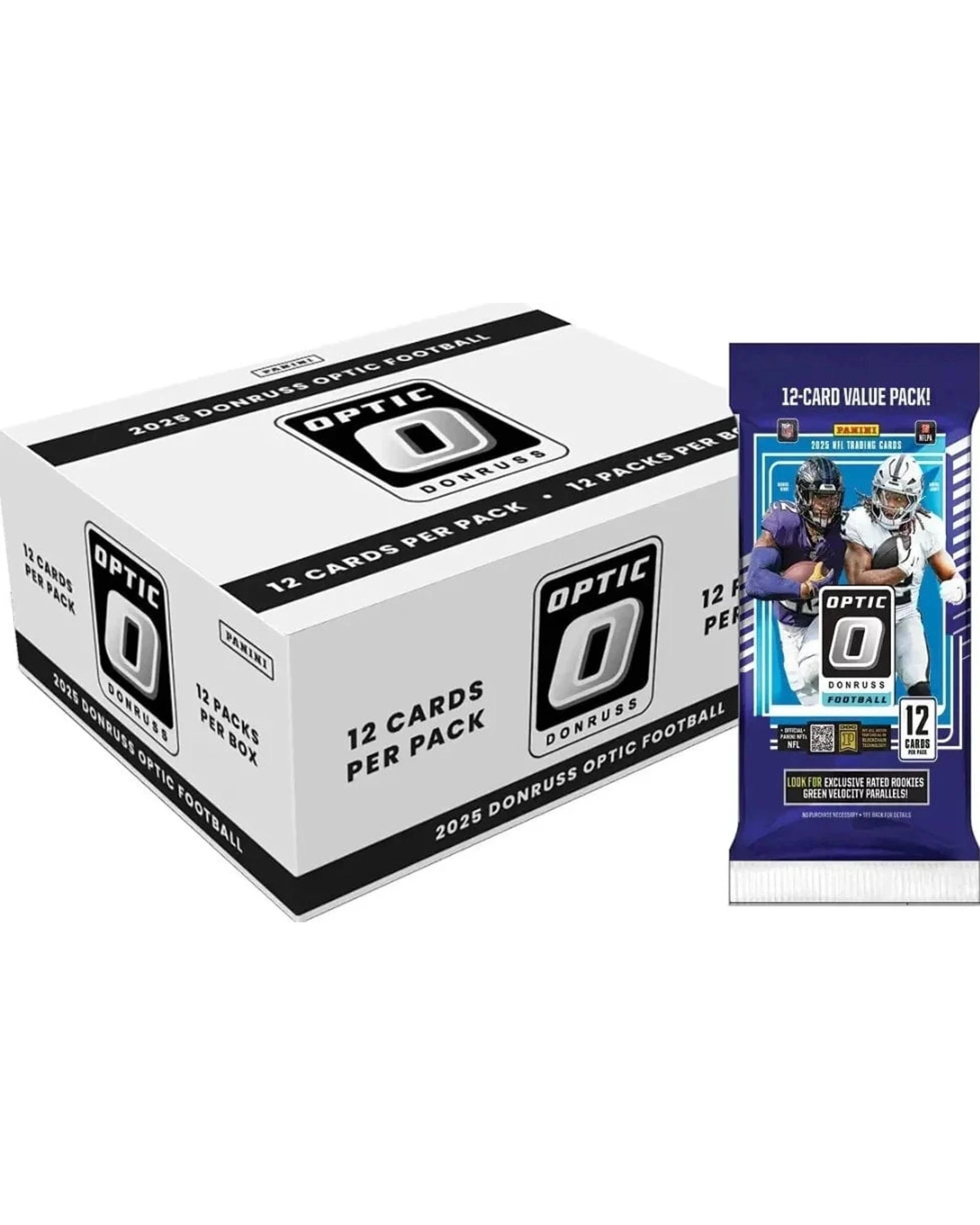 Panini NFL 2025 Donruss Optic Football Fat Pack Box - Kmart