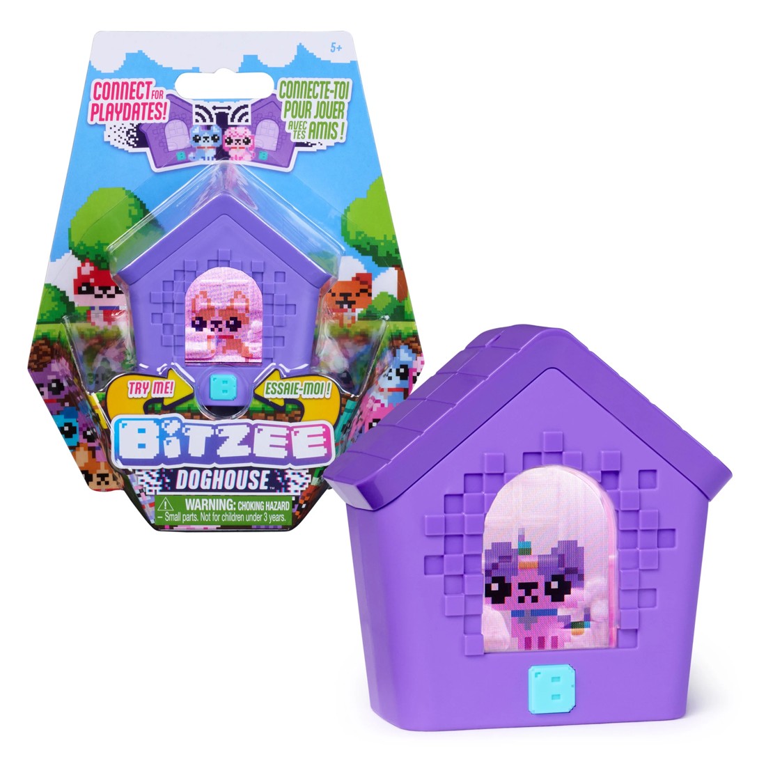 Bitzee Doghouse - Purple - Kmart