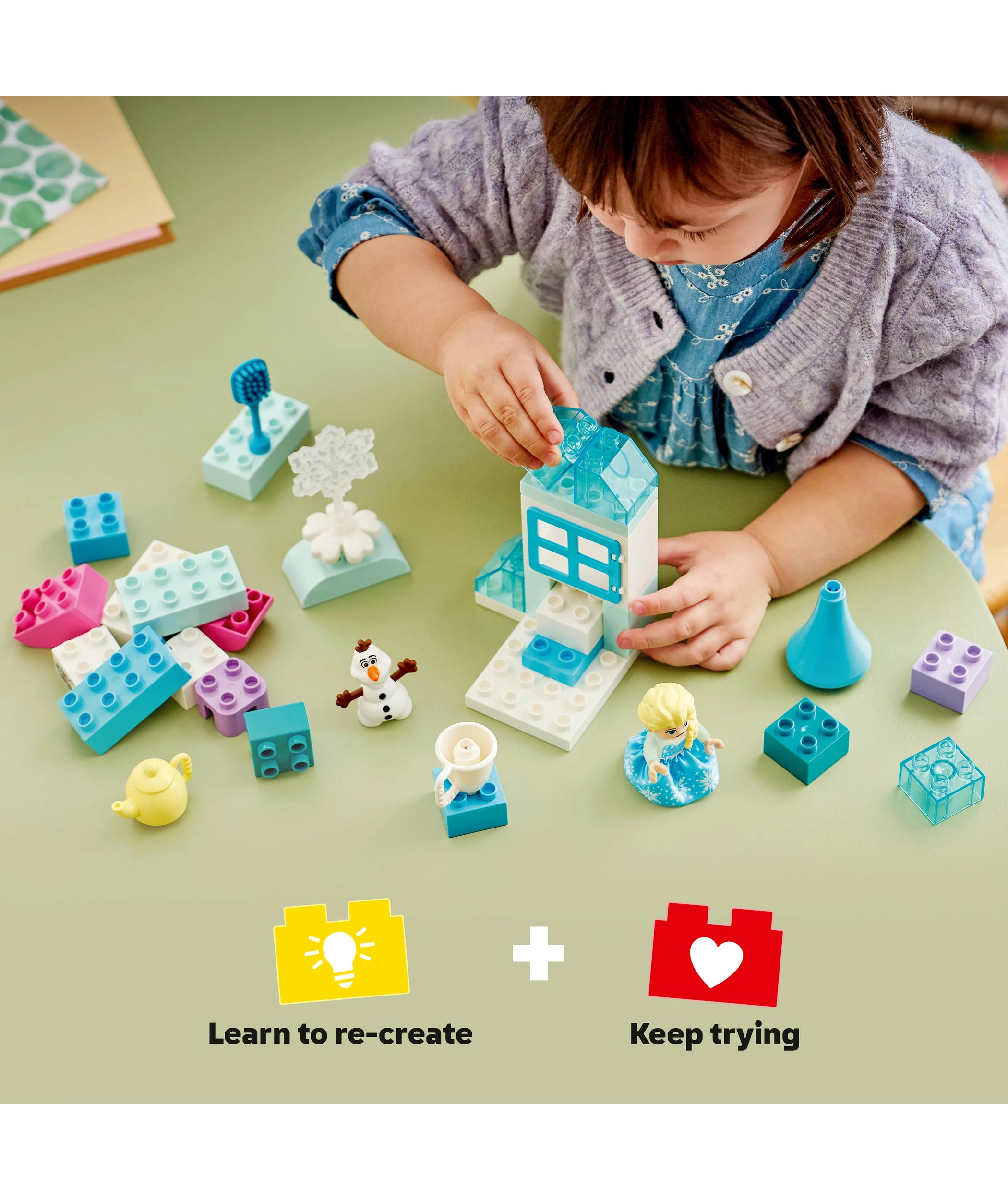 LEGO DUPLO Disney Frozen Creative Box with Elsa and Olaf 10462 - Kmart
