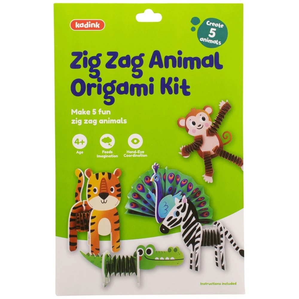Kadink Zigzag Origami Animals - Kmart