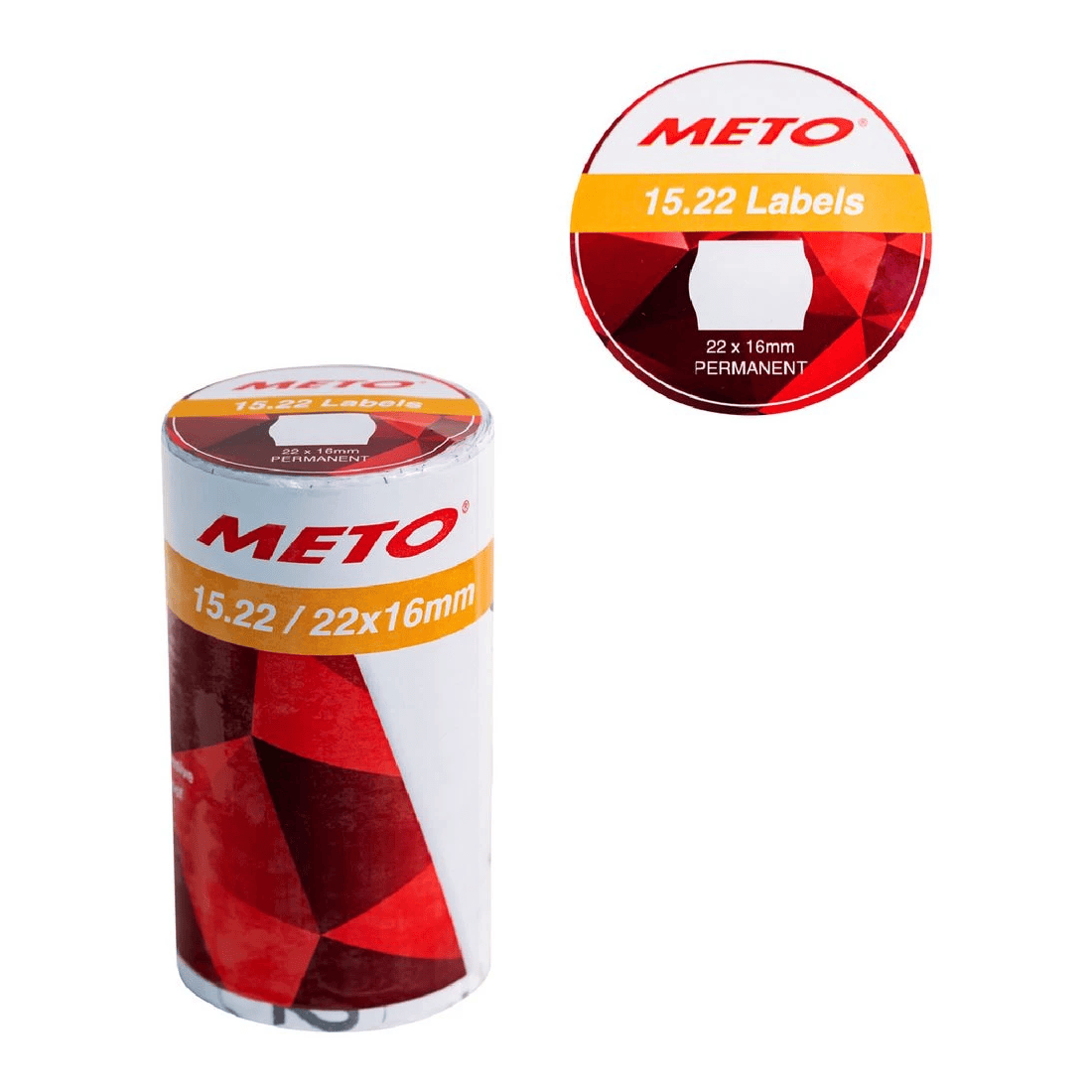 Meto 2 Line Series Labels Permanent White 5 Pack - Kmart