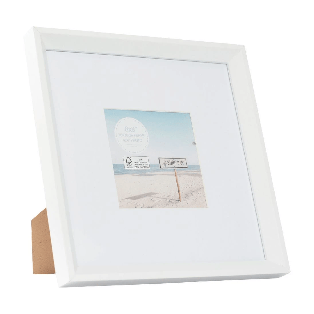Adventure 8x8" Frame White - Kmart