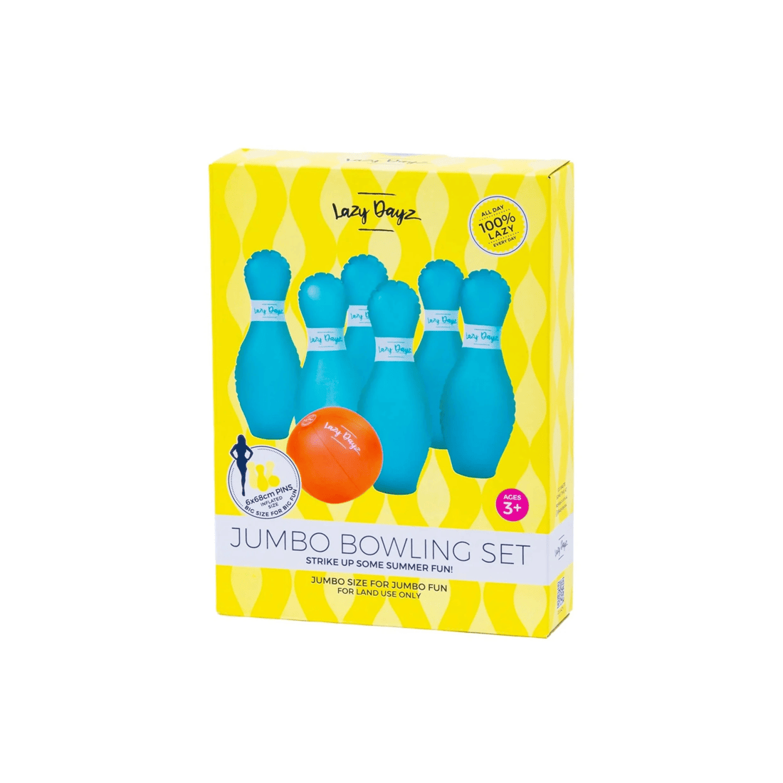 BR Home Inflatable Bowling Set for Outdoor Family Games, 7 Pieces - Kmart