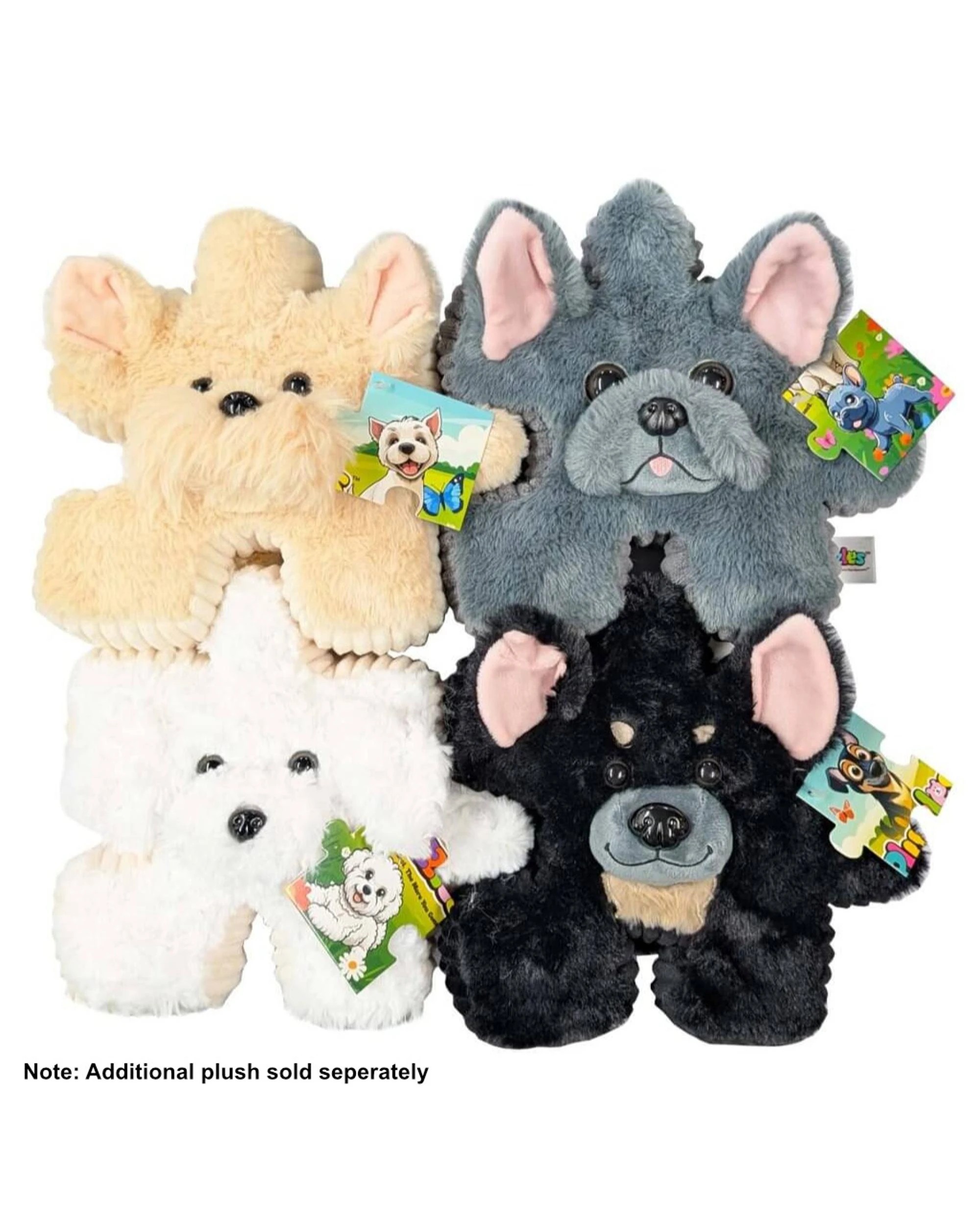 Pluzzles Puppies Chloe and Friends Chloe the Cairn Terrier 8 inch Plush ...