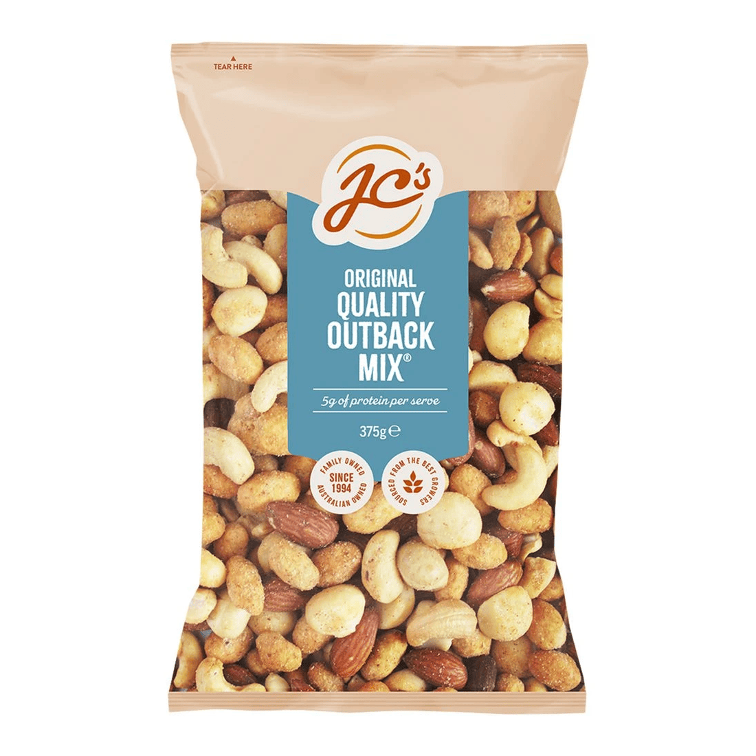 JC’s Quality Foods Original Outback Mix 375g - Kmart