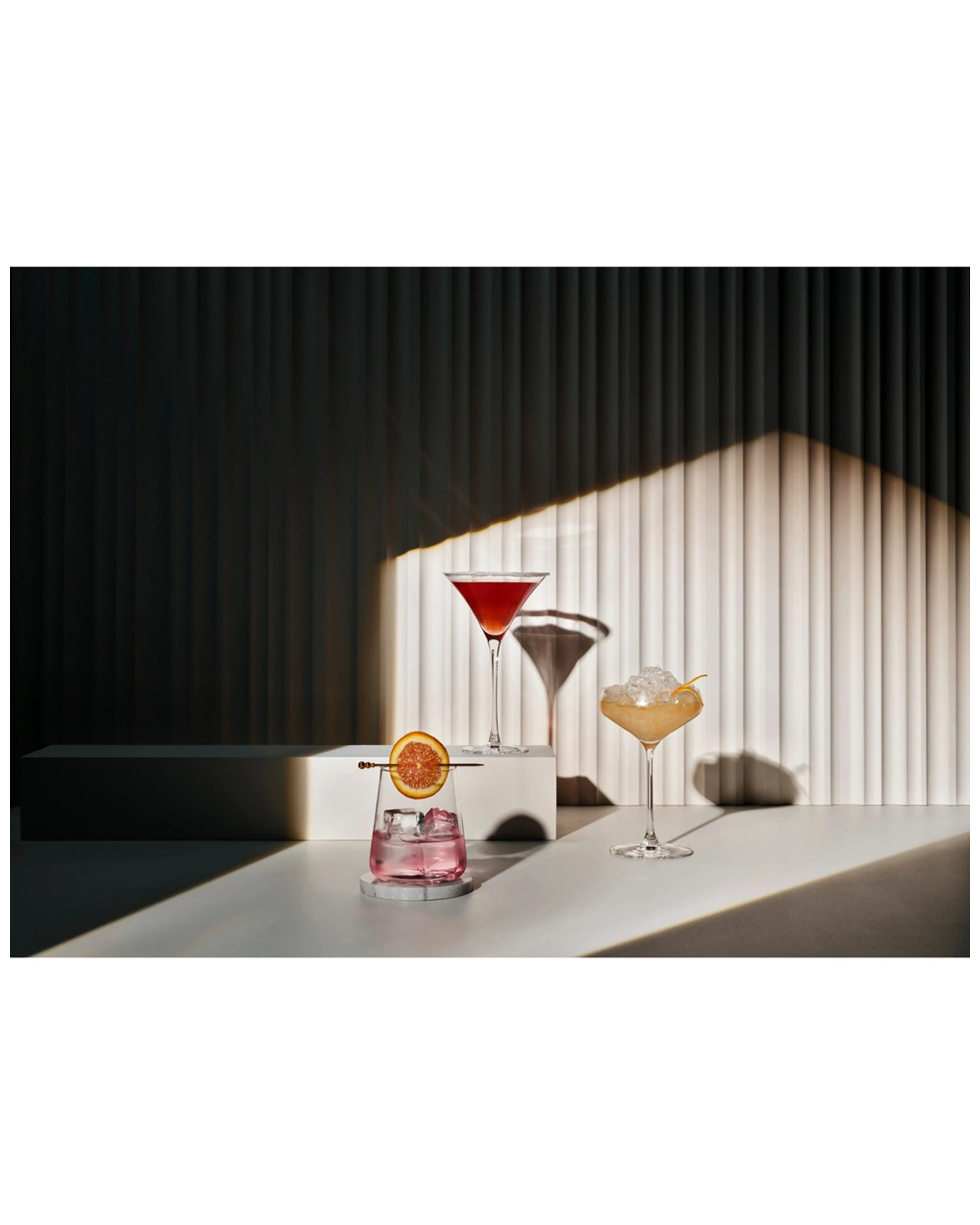 Krosno Avant-garde 6pc Stemmed Cocktail Glass Set 290ml Bar Glassware ...