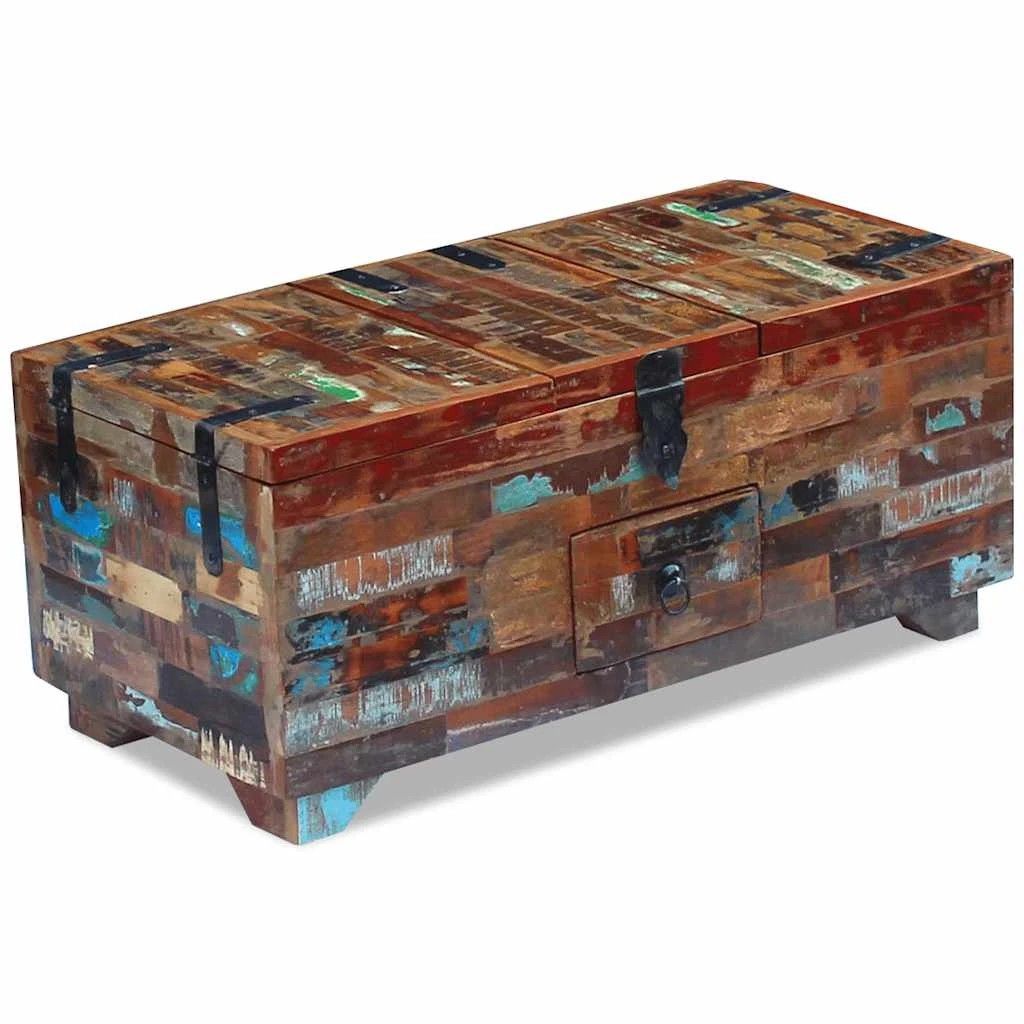 vidaXL Coffee Table Wood - Brown - Kmart