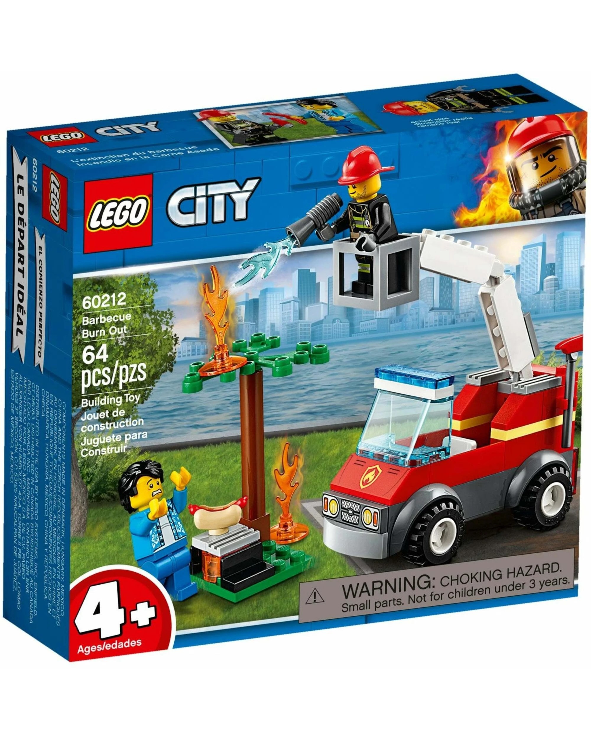 LEGO 60212 Fire Truck & Barbecue Rescue - Kmart