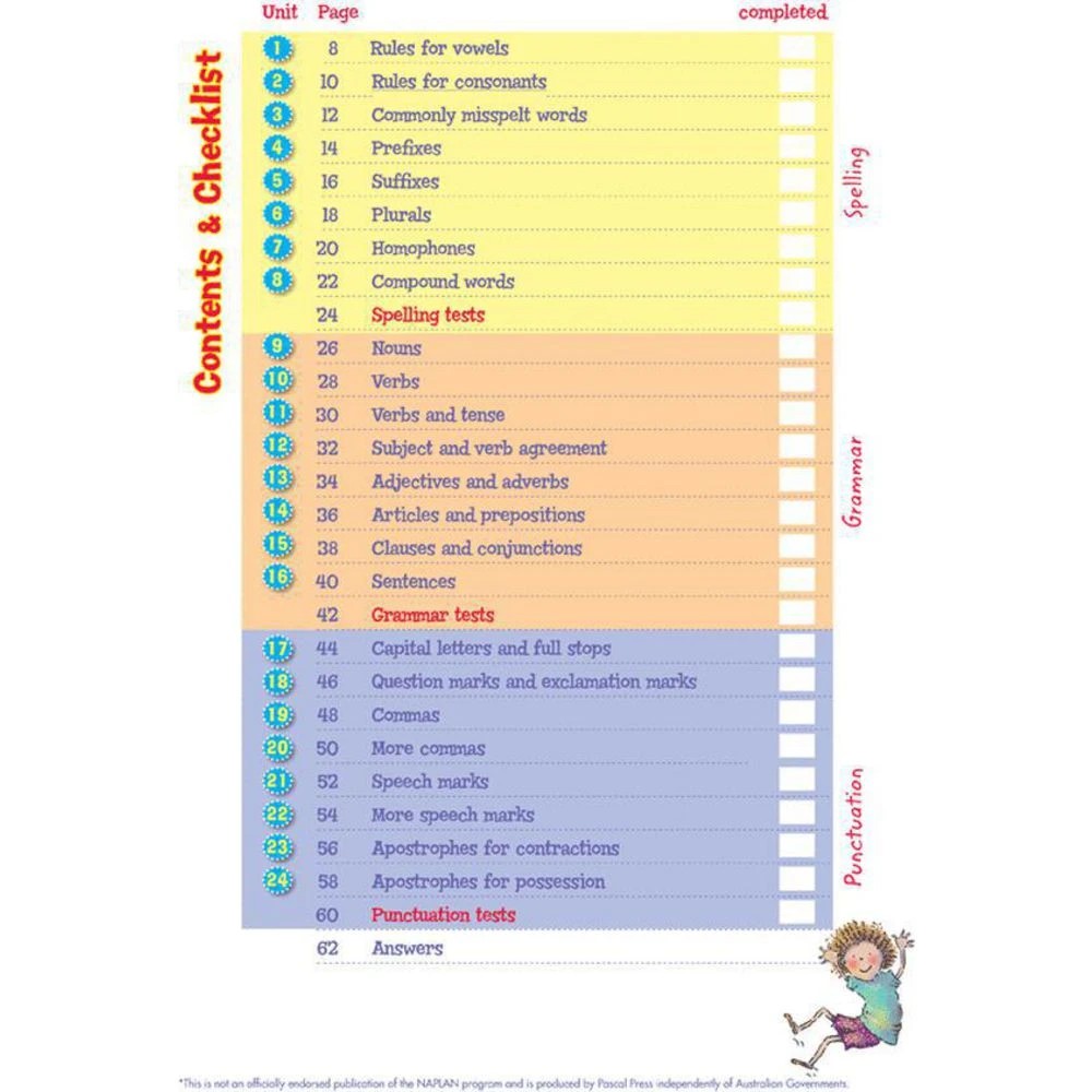 Blake's Back to Basics Year 3 NAPLAN Language Conventions - Kmart