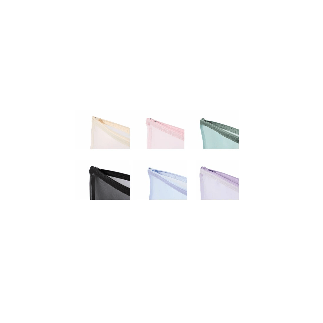 4 Piece Mesh Pouches - Assorted - Kmart