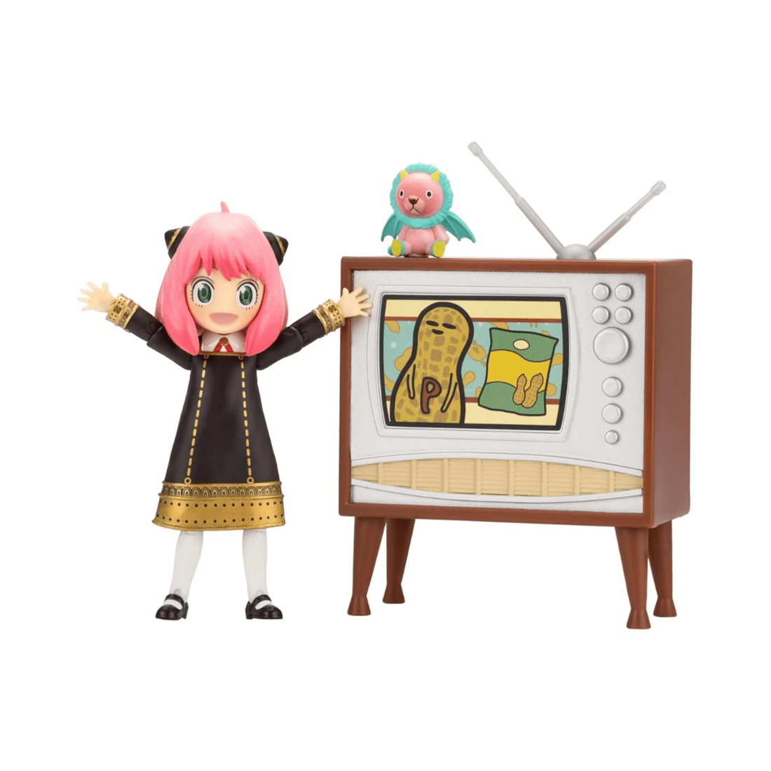 Jazwares Total Anime Spy X Family Anya Forger 6.5 inch Scale Action ...