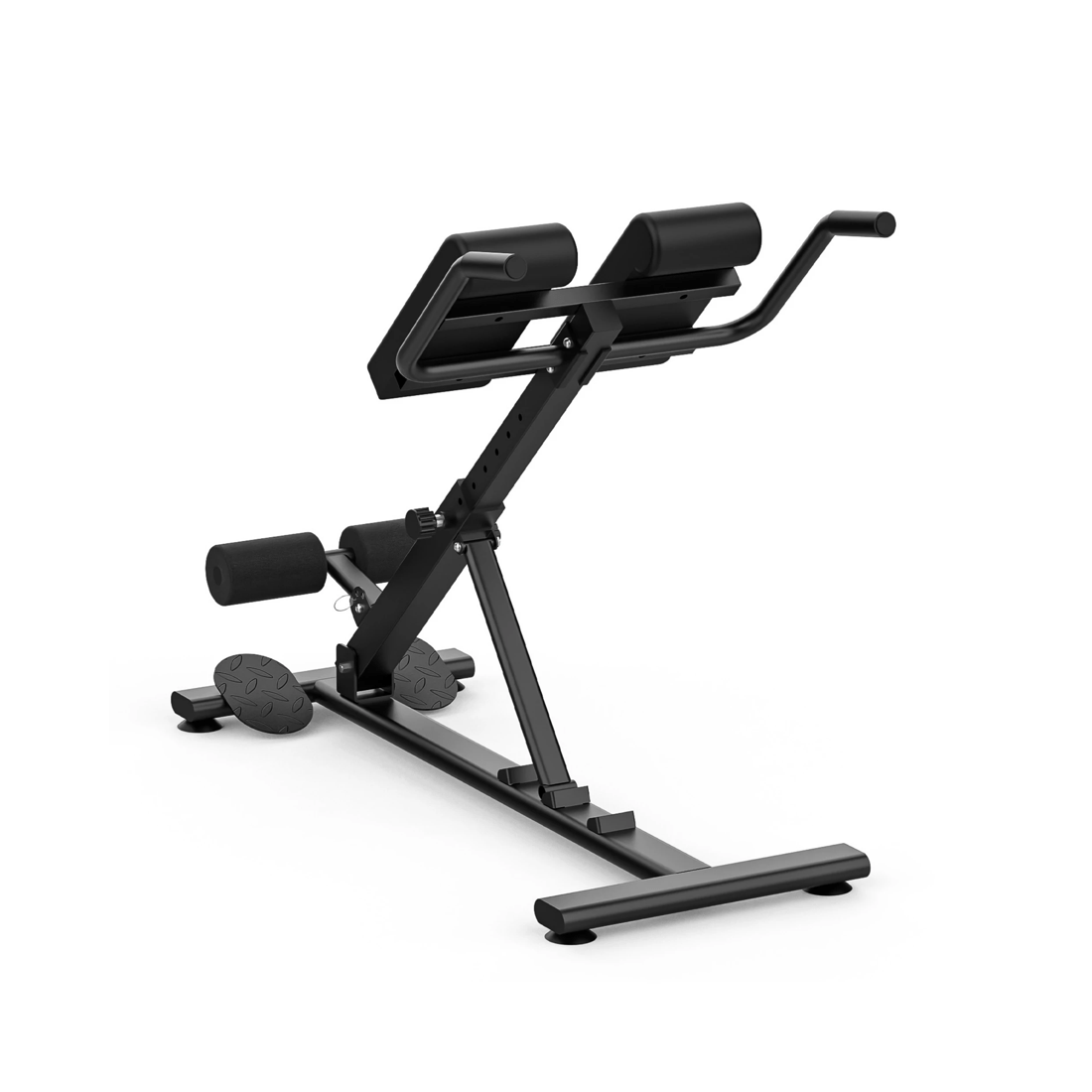 ADVWIN Adjustable Roman Chair, AB Back Hyperextension Bench Foldable with 3 Angle & 7 Height ...