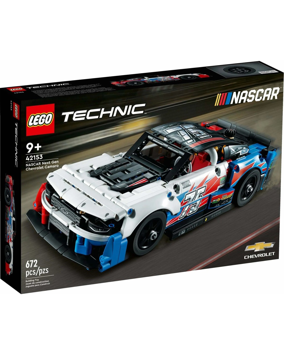 LEGO Technic Series 42153 NASCAR Next Gen Chevrolet Camaro ZL2 - Kmart